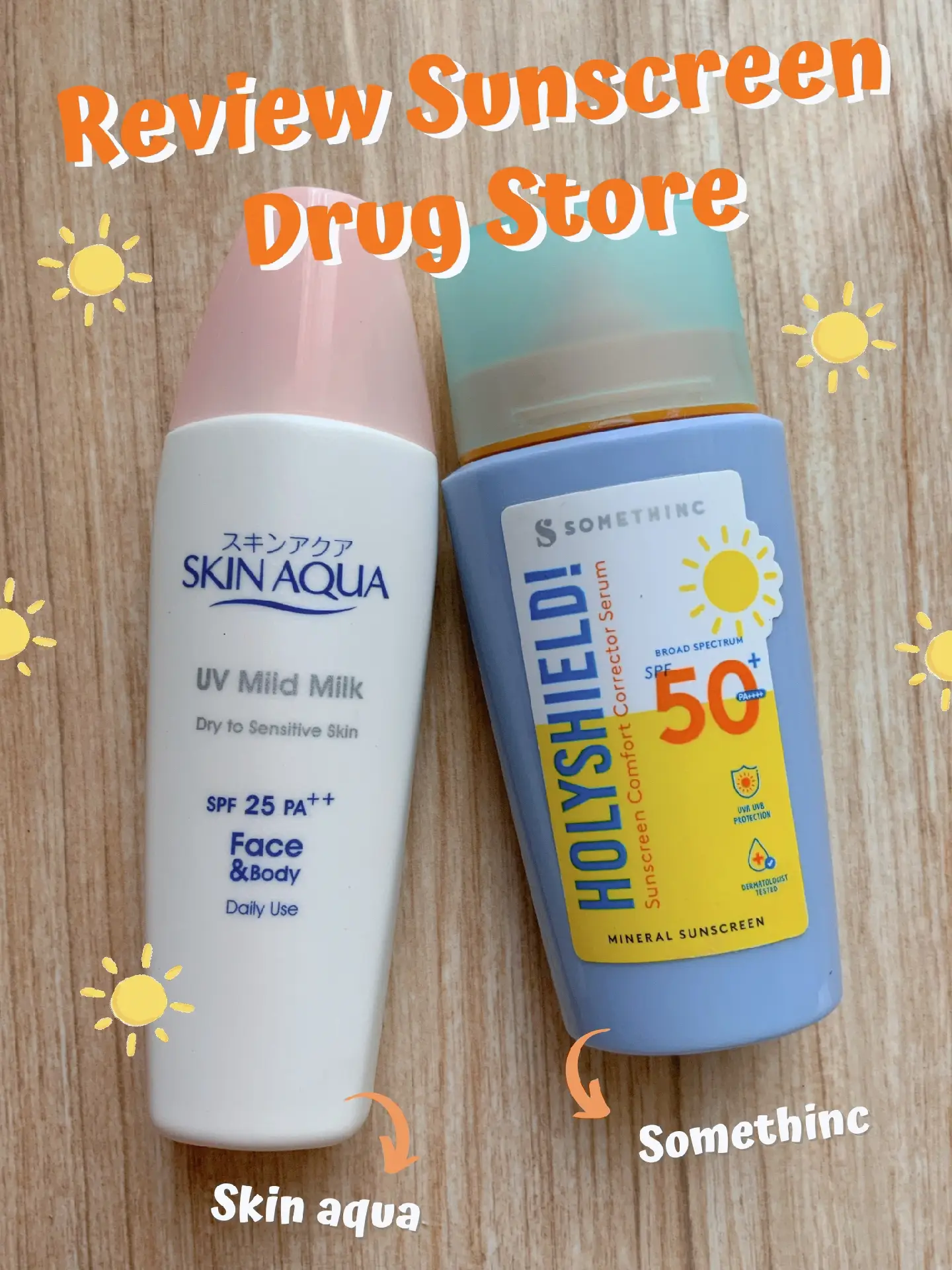 Review Sunscreen Drug Store!! ☀️ | Galeri diposting oleh ...