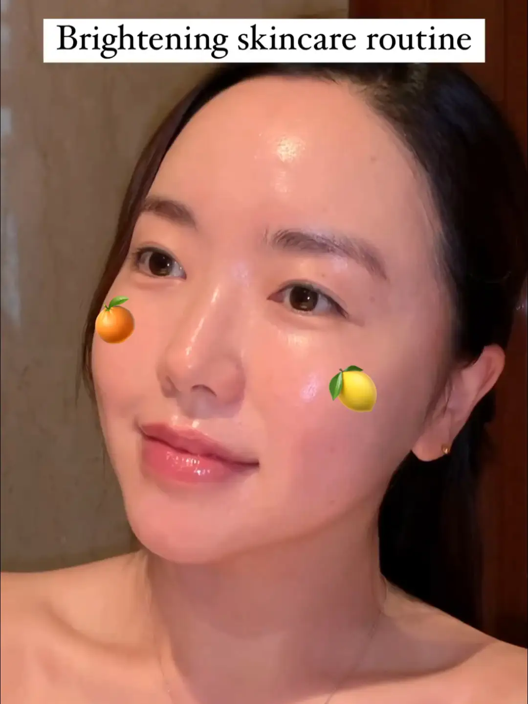 🍊Brightening Skincare routine 🍊 | Video published by xopeachy_keen | Lemon8