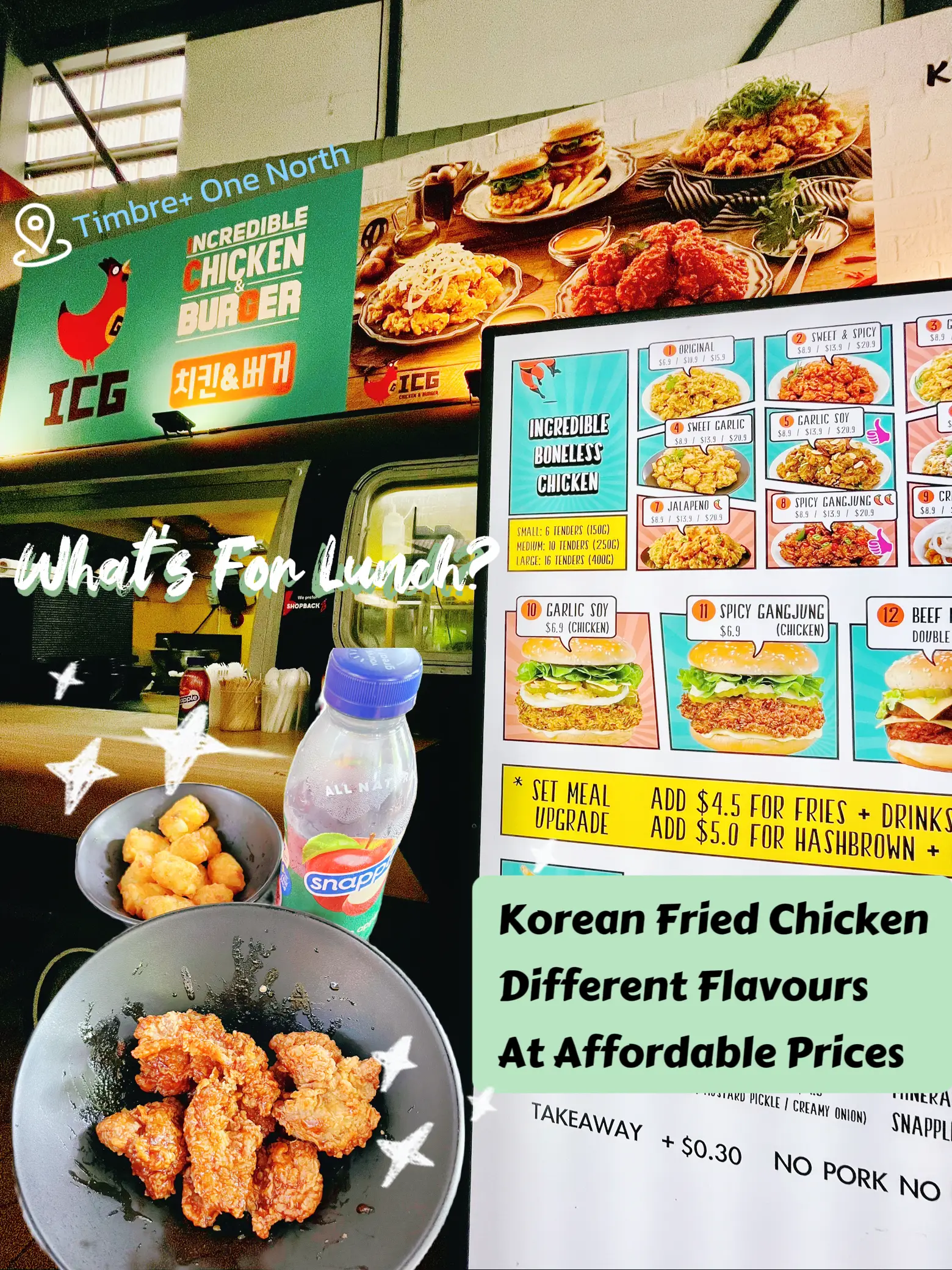 Lunch at ICG Chicken & Burger | แกลเลอรีที่โพสต์โดย iPayiEatiTravel ...