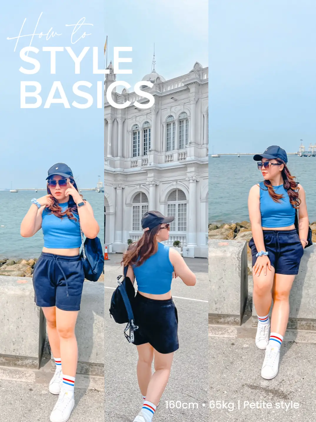 How to Style basic - petite style | แกลเลอรีที่โพสต์โดย Sella | Lemon8
