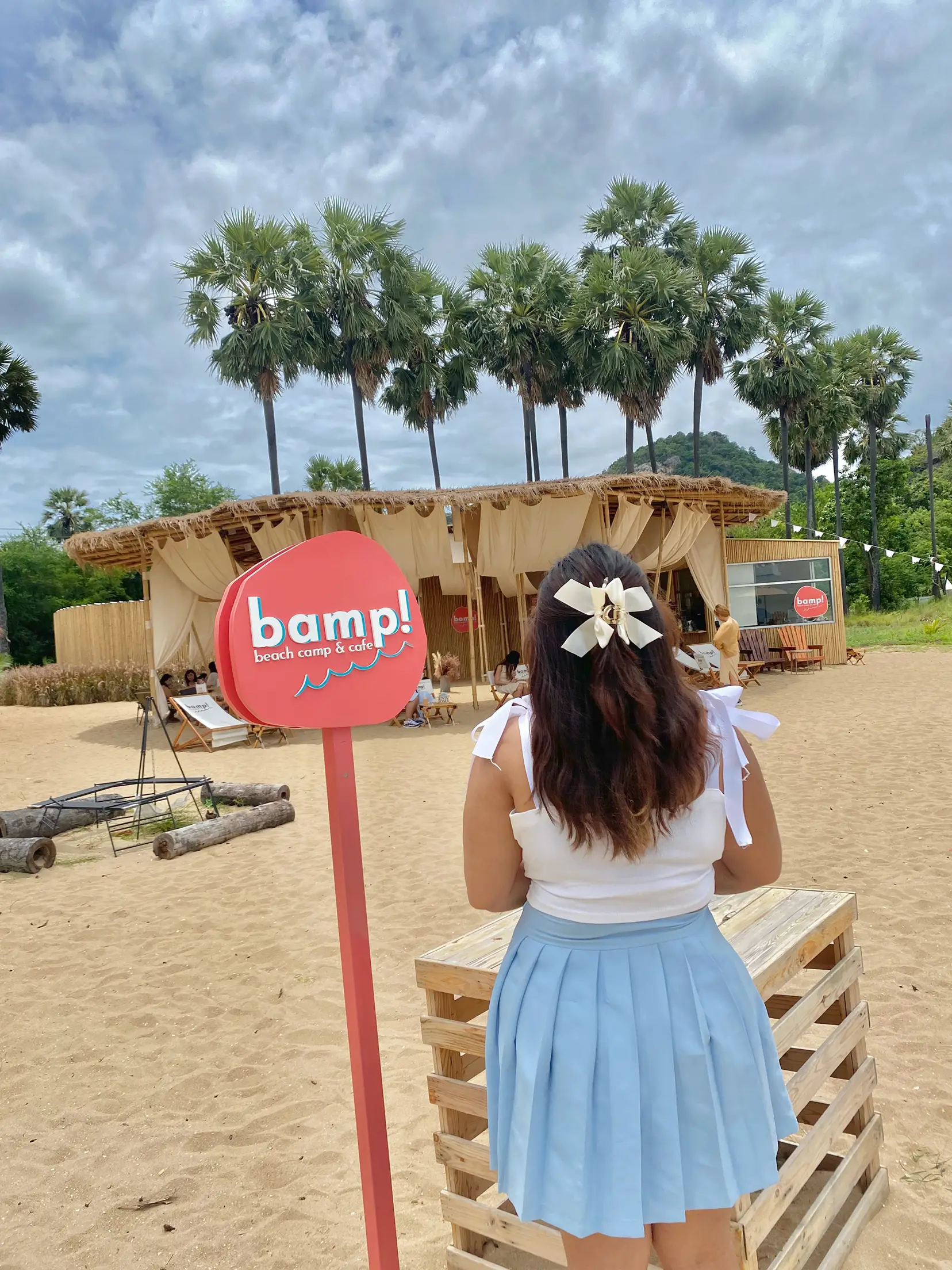 bamp! beach camp & cafe📍ปราณบุรี | แกลเลอรีที่โพสต์โดย minttuann | Lemon8