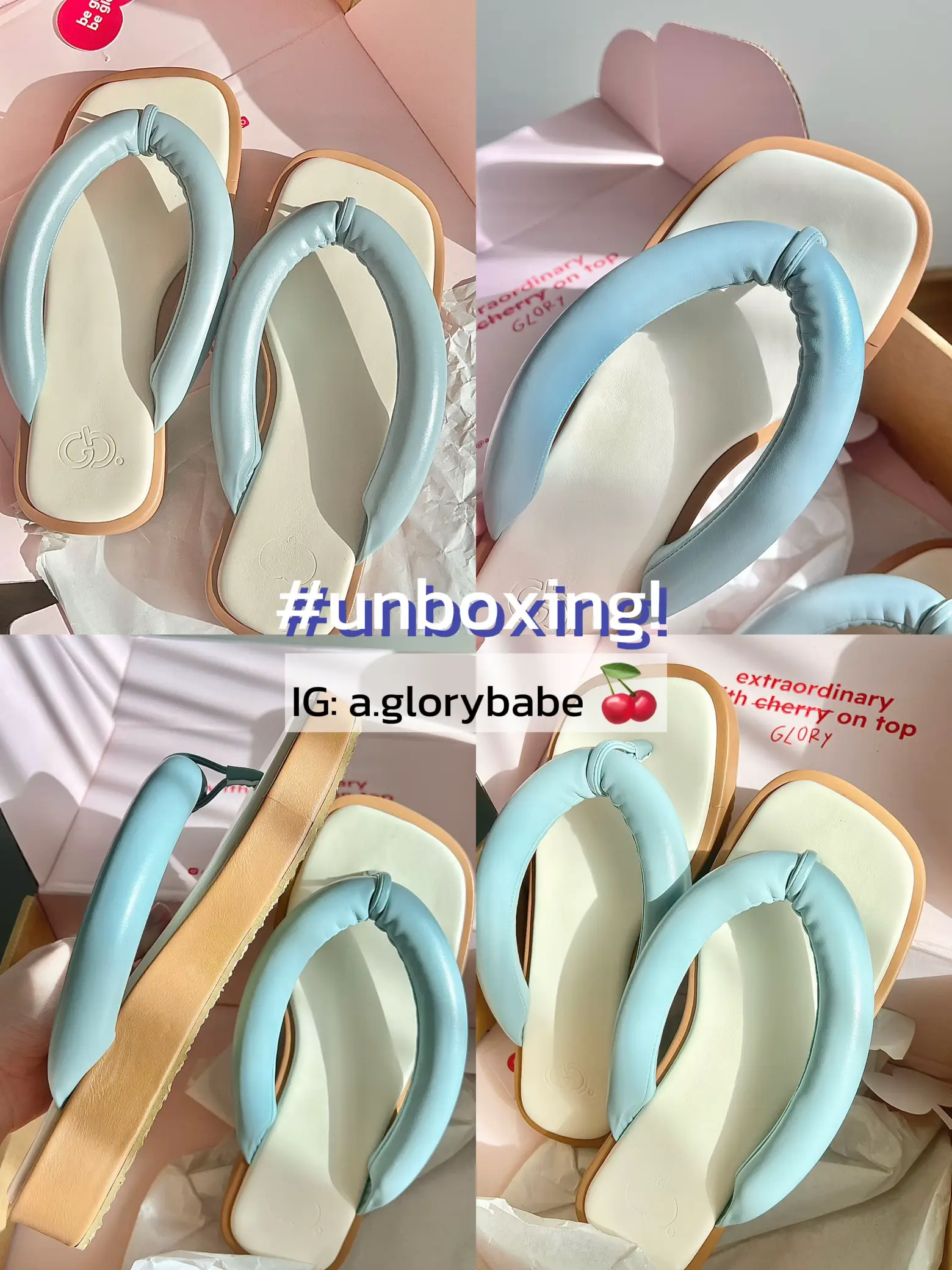 ป้ายยารองเท้าแตะสุดคิ้วท์ 💖 | แกลเลอรีที่โพสต์โดย ꔛ 🥞Im Em 🫶🏻 | Lemon8