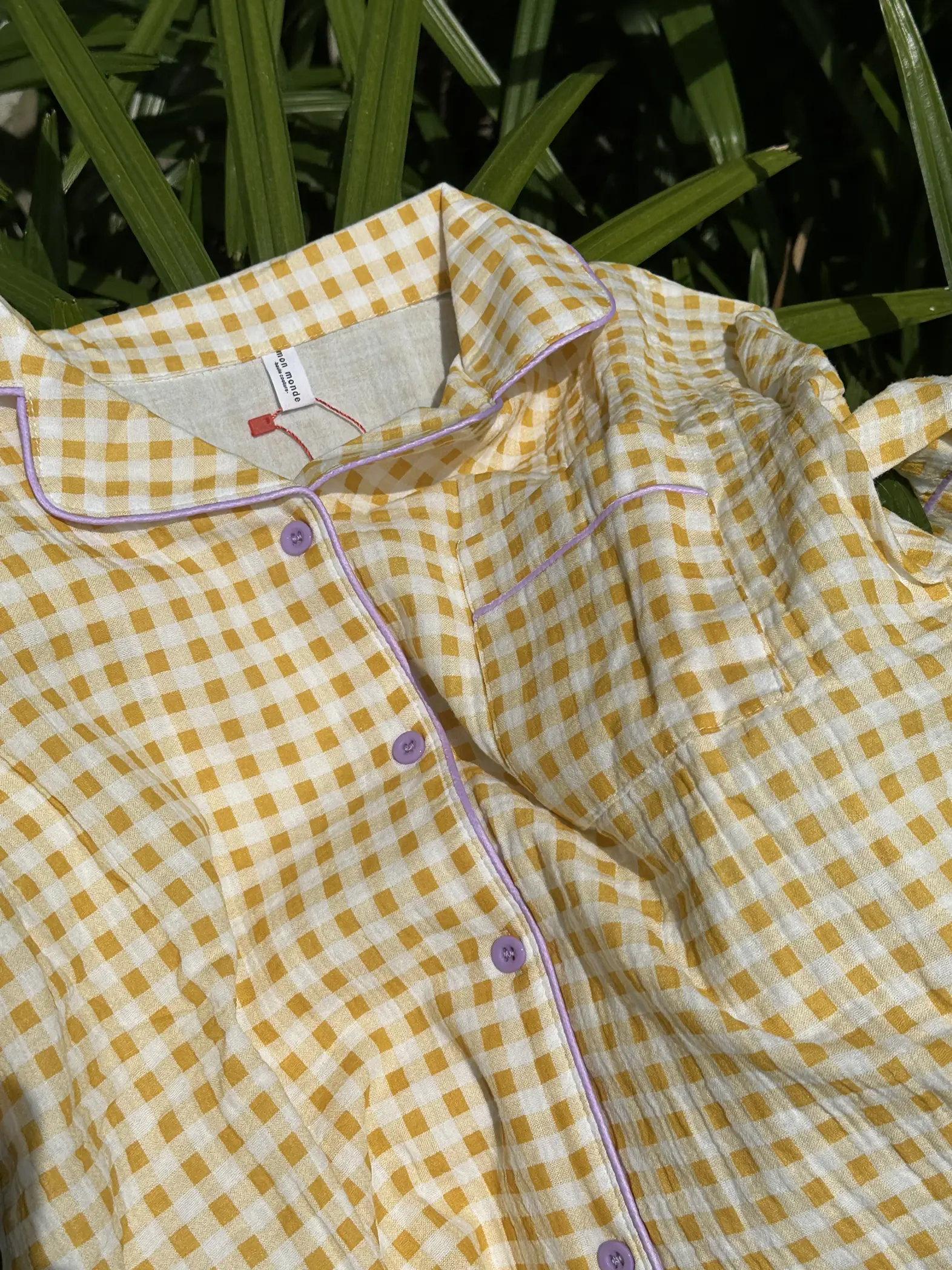 Pajamas don't have to iron. Don't wear a pastel gingham bra. | Gallery posted by tamjaichunbkk ...
