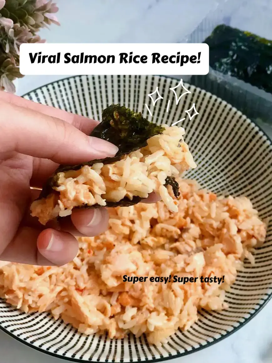 You have to try out this easy salmon rice recipe! | Gallery posted by OurBTOhome 🏡 | Lemon8