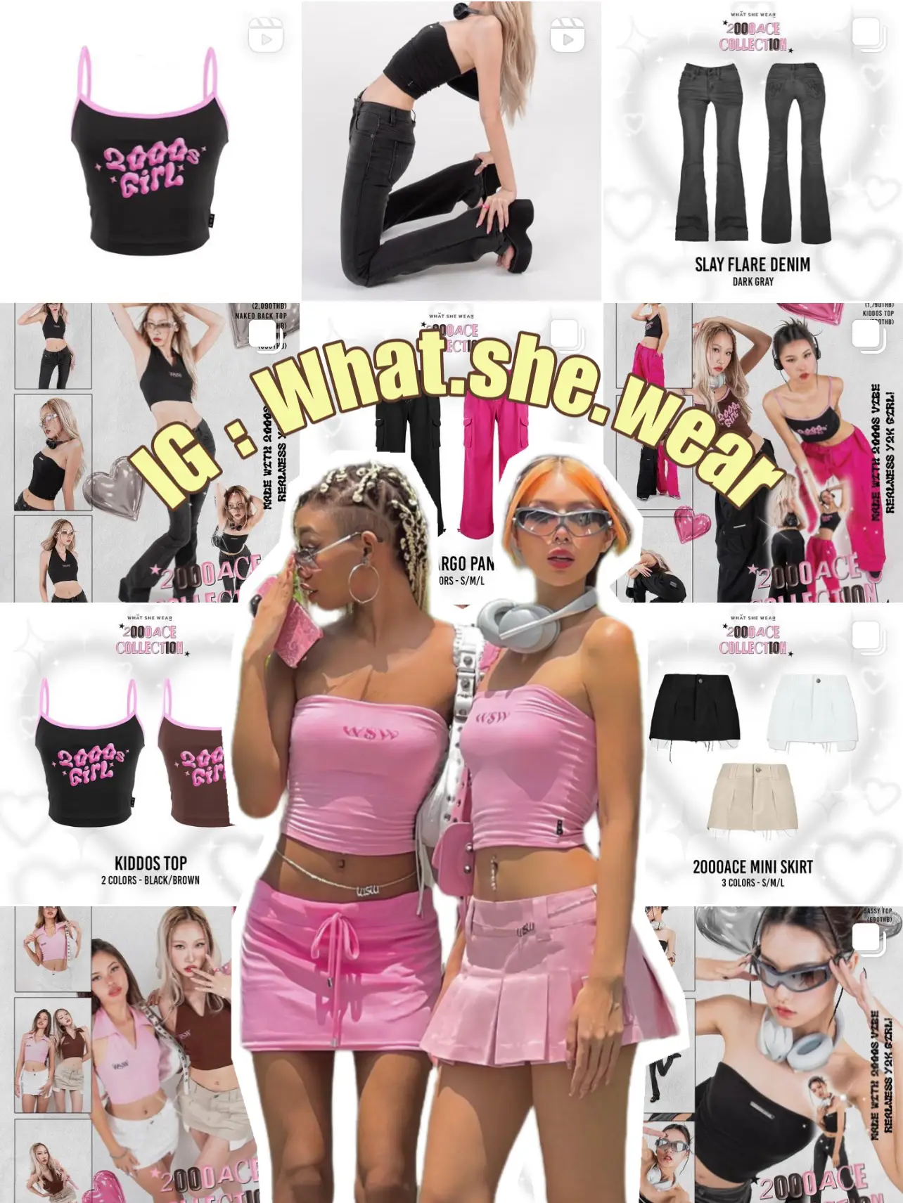 ทำความรู้จักการแต่งตัวสไตล์Y2K พร้อมแจกพิกัดร้านเสื้อผ้าY2KในIG! | แกล ...