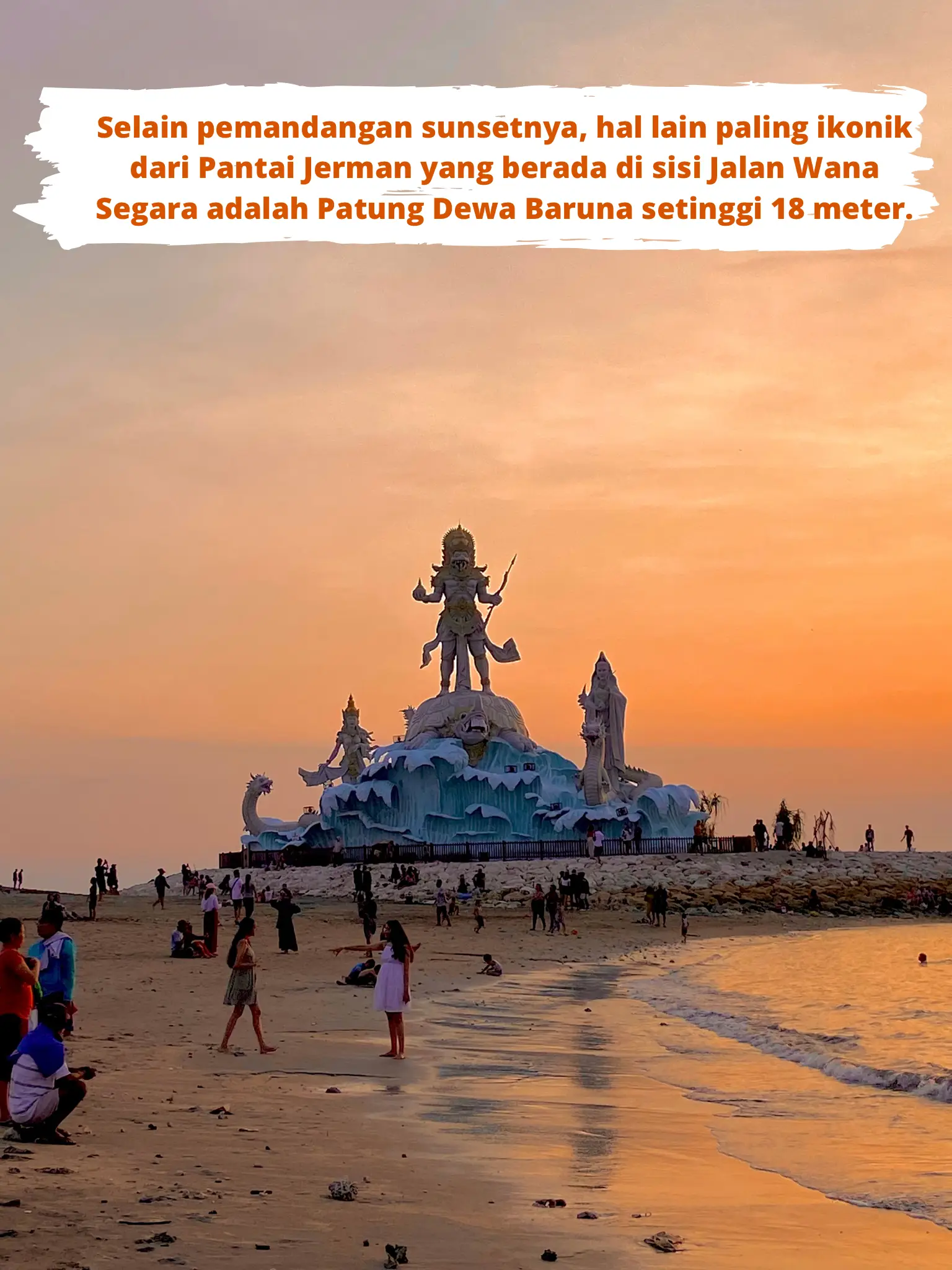 Pantai Jerman Spot Sunset Terbaik di Kuta Bali 🌅 | Galeri diposting ...