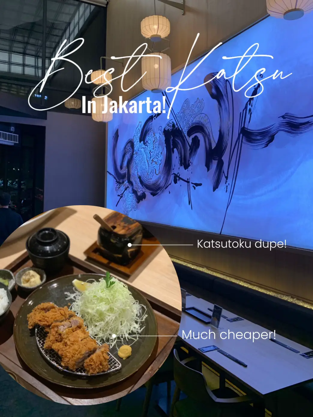 Best Katsu in Jkt! (katsutoku dupe — cheaper!) | Video dipublikasikan ...