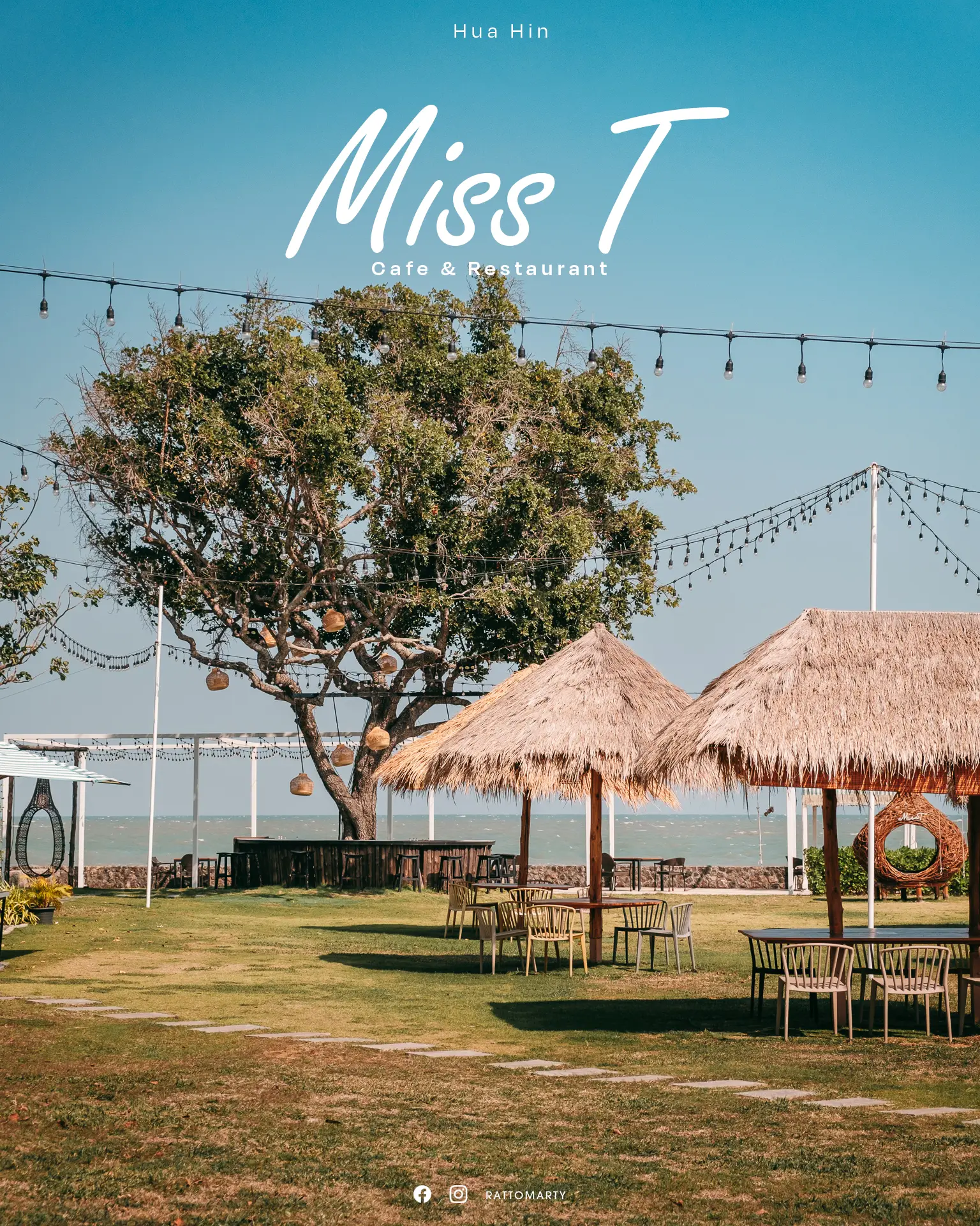 Miss T Cafe & Restaurant Atmosphere Beach Club Hua Hin | Gallery posted by Rattomarty | Lemon8