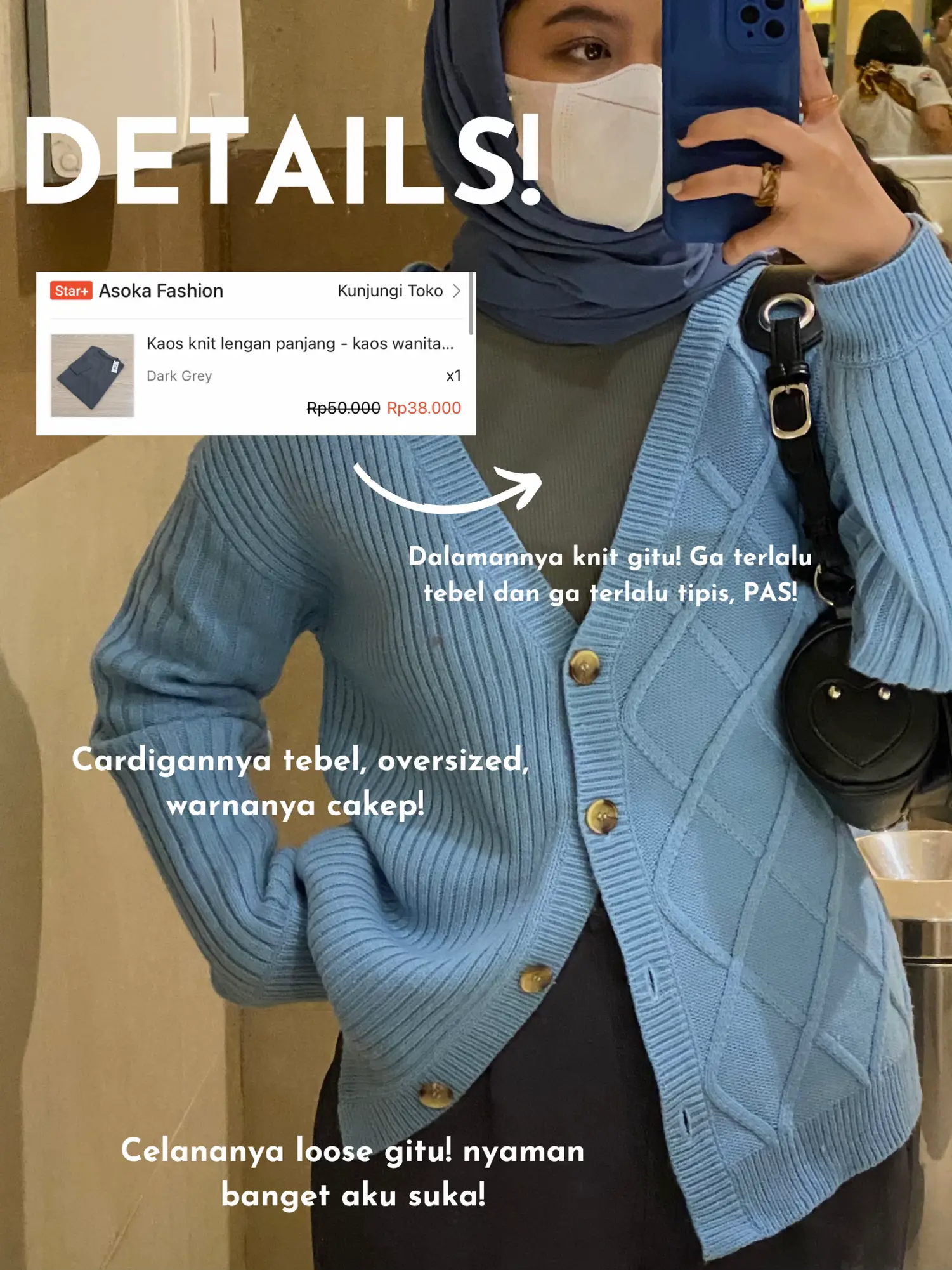 KOMBINASI WARNA BIRU DAN ABU-ABU! APA BISA?🦋🌚 | Galeri diposting oleh Nadia 👀💖 | Lemon8