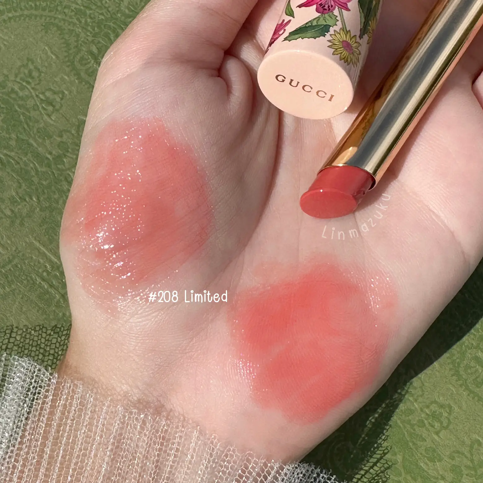 Gucci lip รุ่นใหม่ ลิมิเตด 2022 สี 208 สุดฮิต ส๊วยแบบตะโกน | แกลเลอรี ...