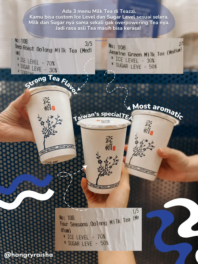 NYOBAIN SEMUA MENU MILK TEA DI TEAZZI 🥛🍵 | Galeri diposting oleh ...