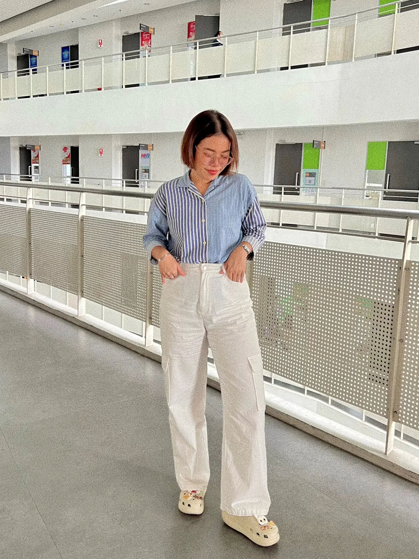 📸OOTD OFFICE LOOKS | EP.6 Cool Ready To Meeting🔵 | Gallery posted by ไก่ดอนชอบรีวิว | Lemon8