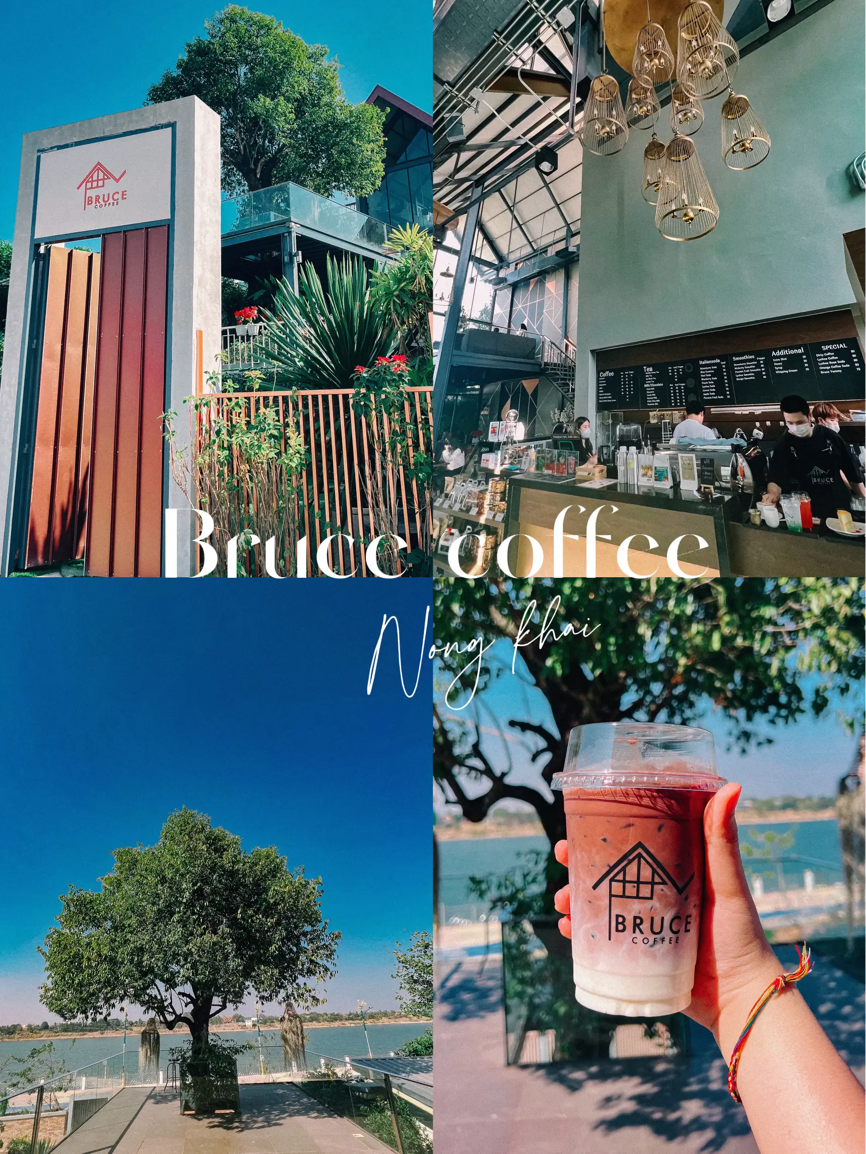 เที่ยวคาเฟ่หนองคาย Bruce coffee | แกลเลอรีที่โพสต์โดย Kaethw | Lemon8