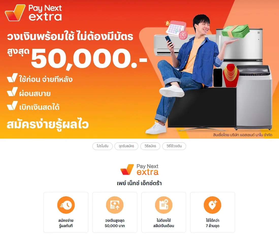 Pay Next Extra วงเงินพร้อมใช้ ไม่ง้อบัตร เบิกเงินสดได้💸 | แกลเลอรีที่โพสต์โดย penpamonr | Lemon8