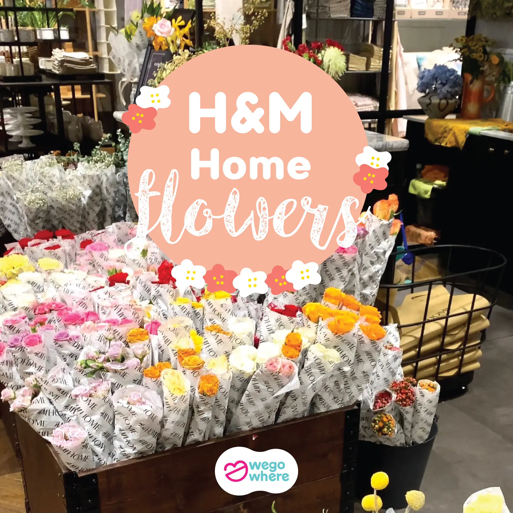 📍 H&M Home ; Flowers 💐 | แกลเลอรีที่โพสต์โดย WeGoWhere | Lemon8