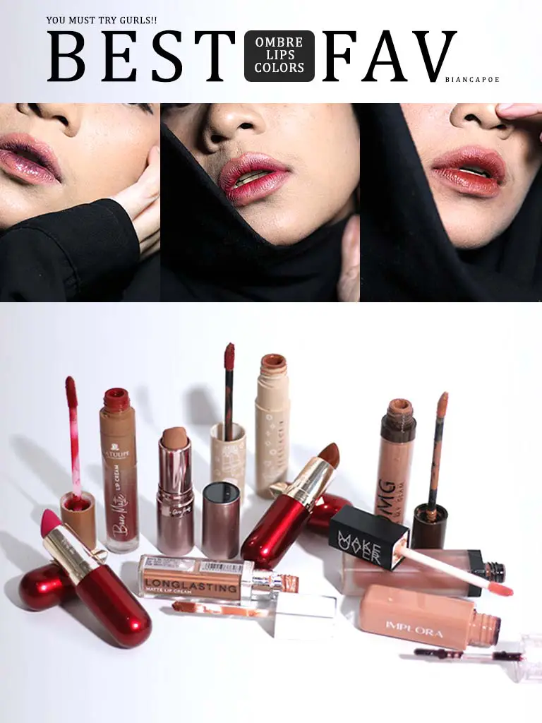 OMBRE LIPS UNTUK SI SAWO MATANG DAN BIBIR GELAP | Galeri diposting oleh ...