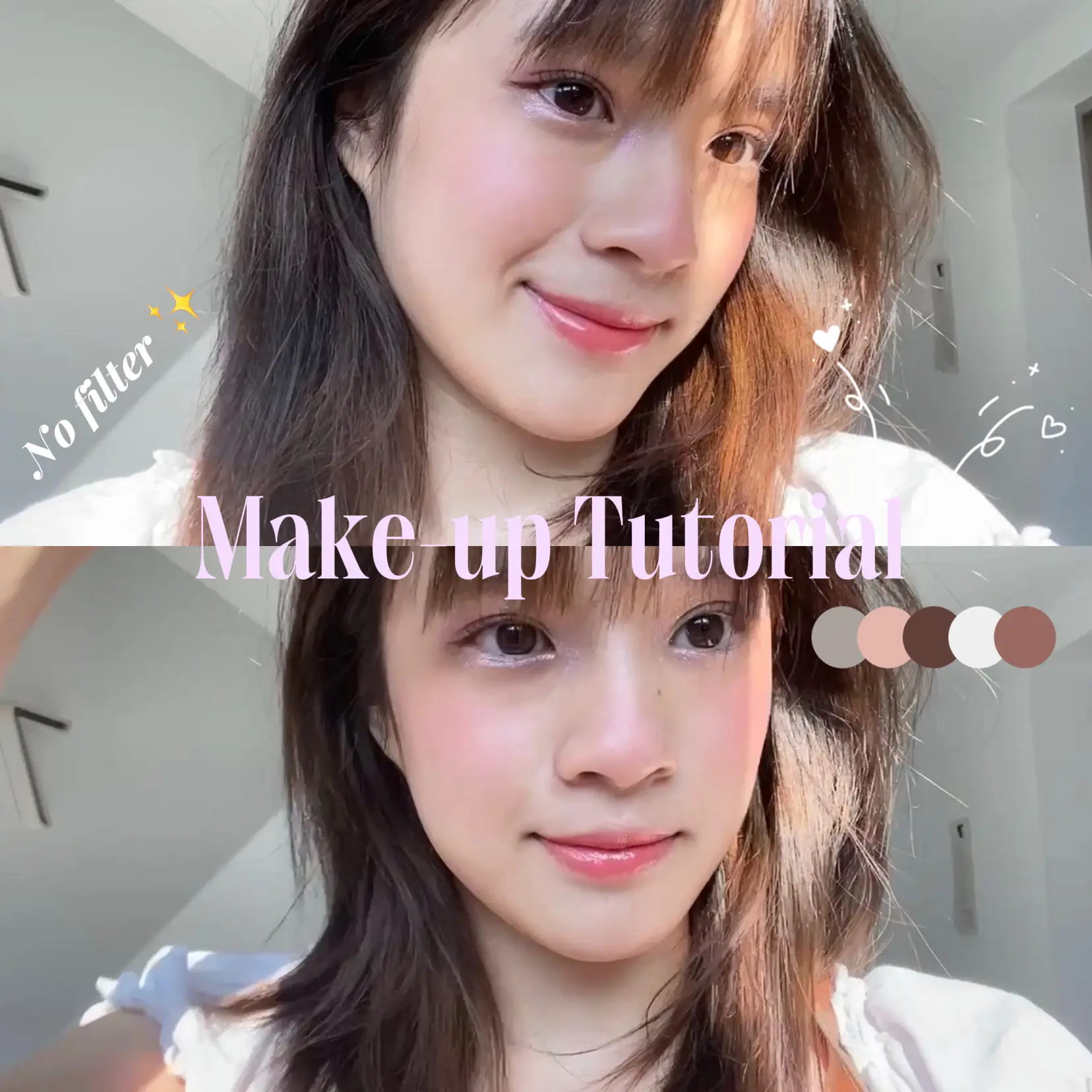 Cool tone makeup หน้าเด็กด้วยการแต่งหน้าโทนชมพูม่วง 💜 | แกลเลอรีที่ ...