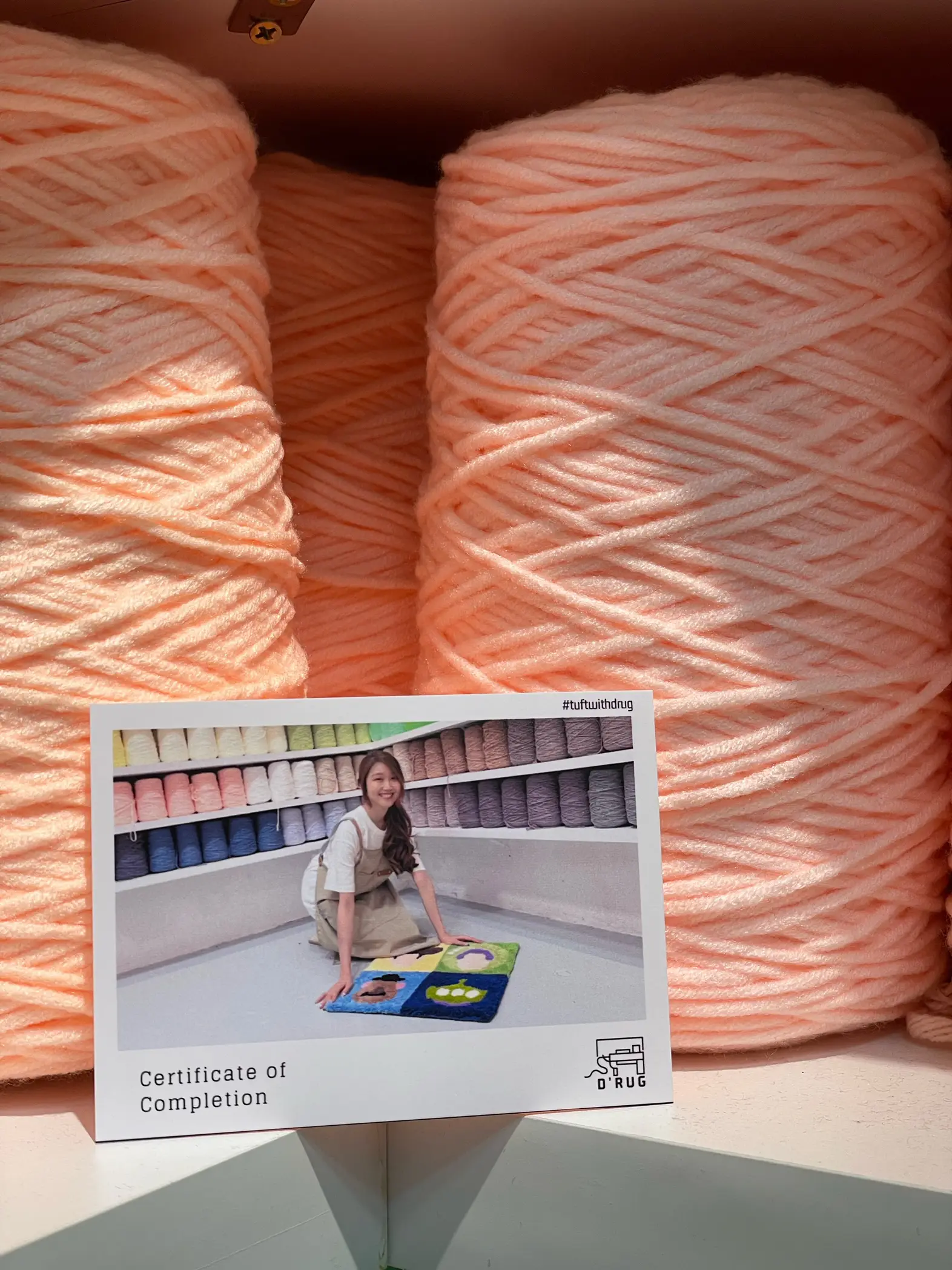 Tufting Day! 🧶 | แกลเลอรีที่โพสต์โดย 𝓐. ♡ | Lemon8