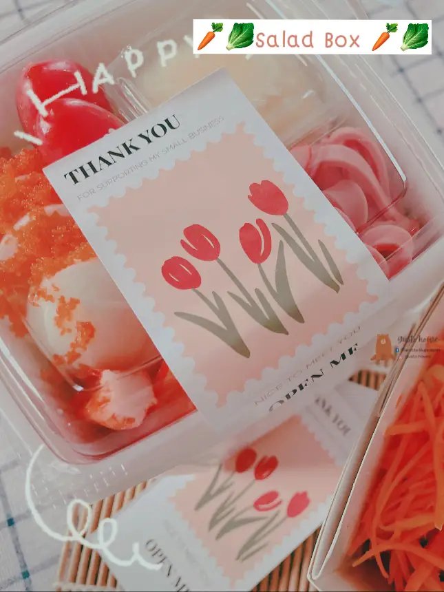 🥗Salad Box 🥗 | วิดีโอที่เผยแพร่โดย Maru | Lemon8