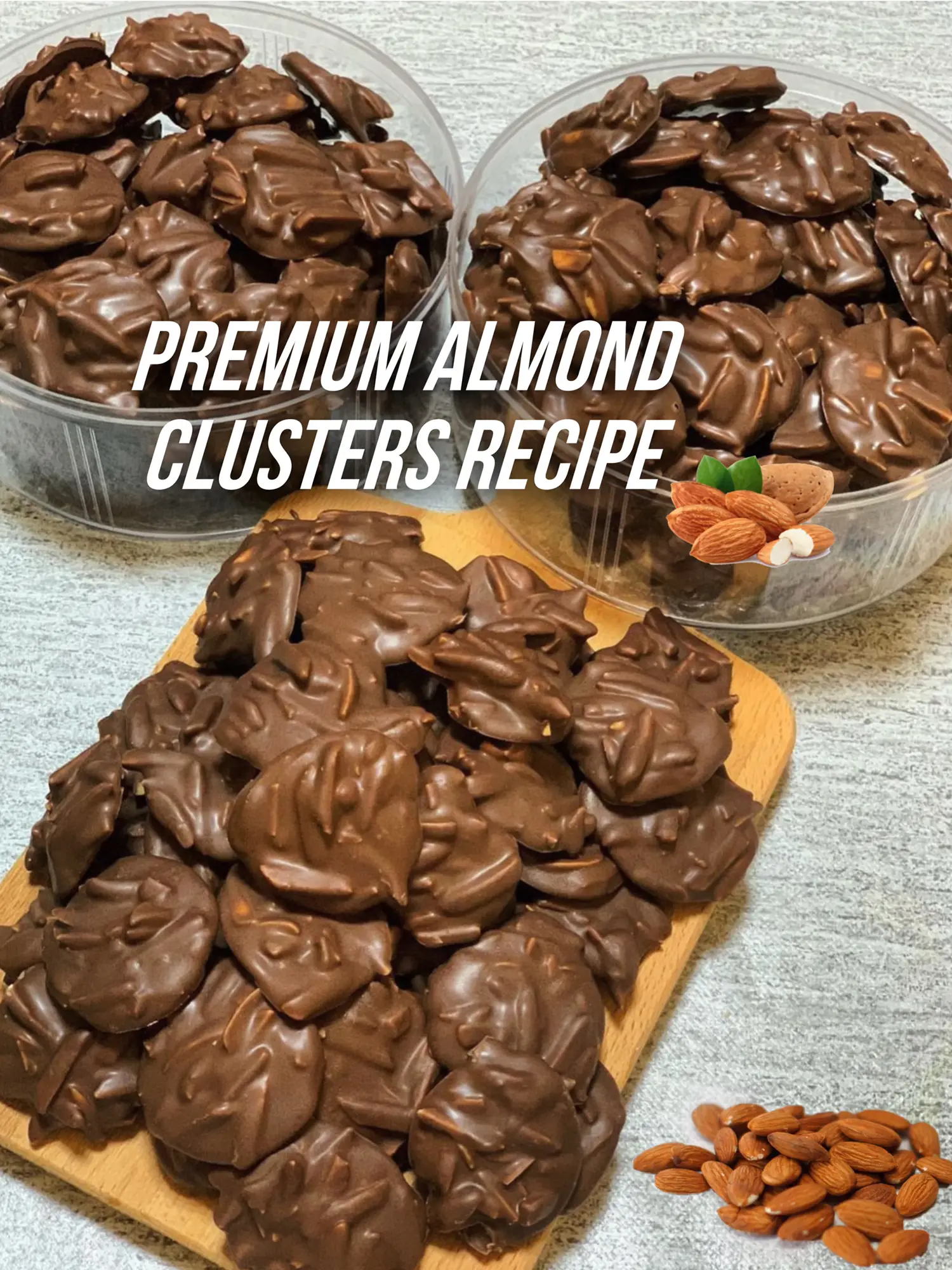 3 Ingredient Almond Clusters Recipe – YTEW