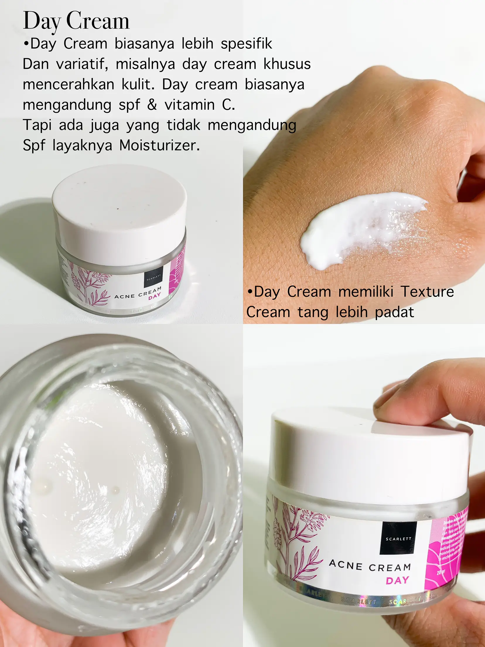 Apa sih bedanya Day Cream dengan Moisturizer??!🤔 | Galeri diposting ...