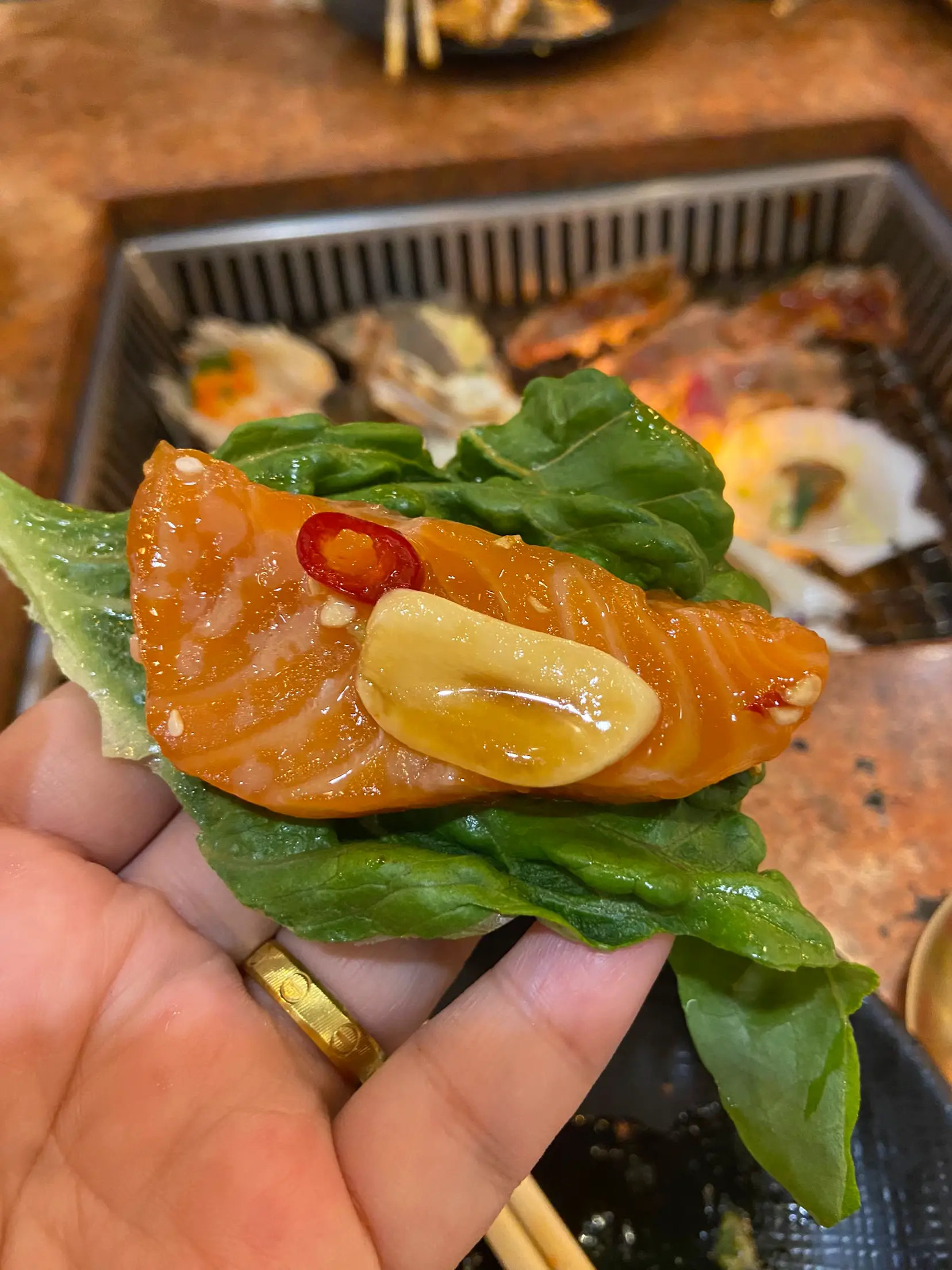 บุฟเฟ่ต์เนื้อ ซีฟู๊ด ซาซิมิ พรีเมี่ยม ที่ Neta grill | แกลเลอรีที่โพสต์โดย Puiphayph | Lemon8