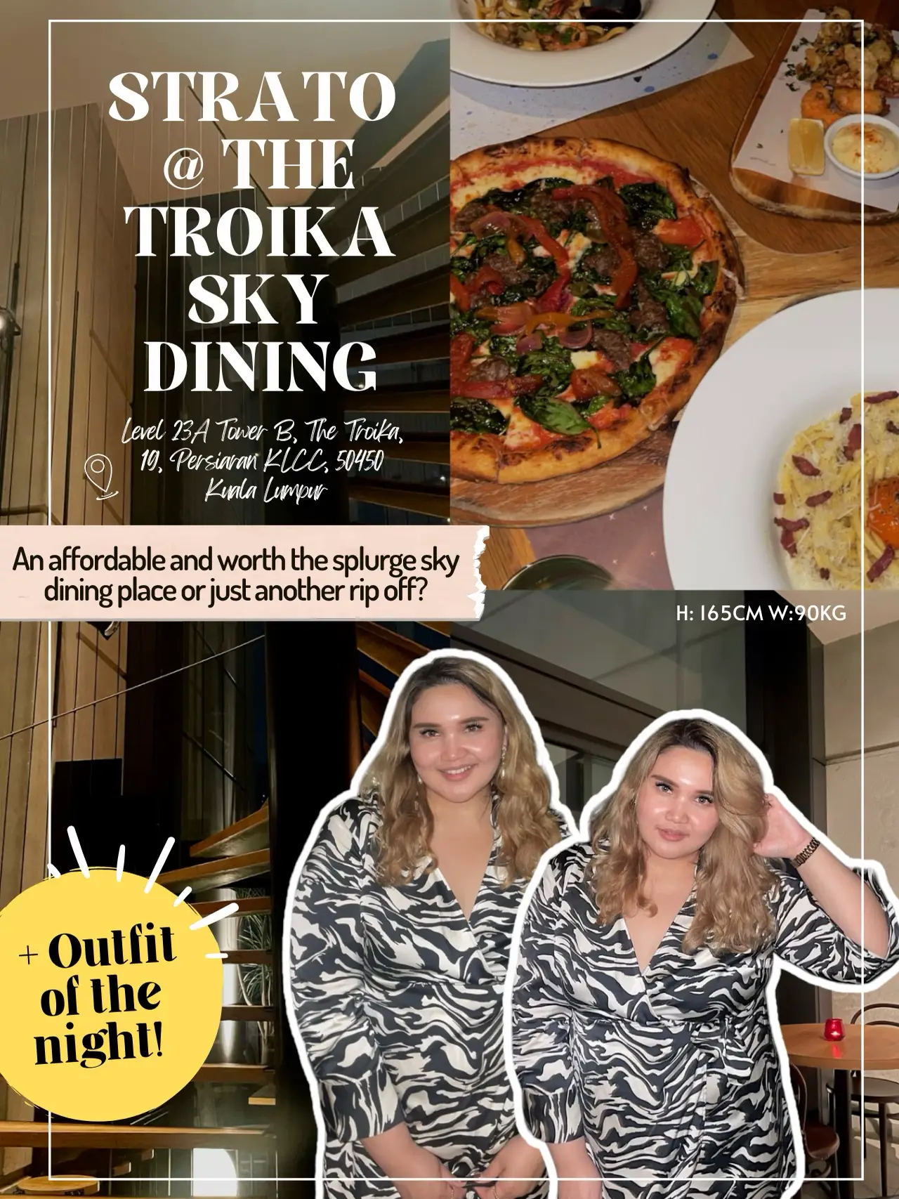 Strato @ The Troika Sky Dining: A Yes or A No? | Galeri disiarkan oleh ...