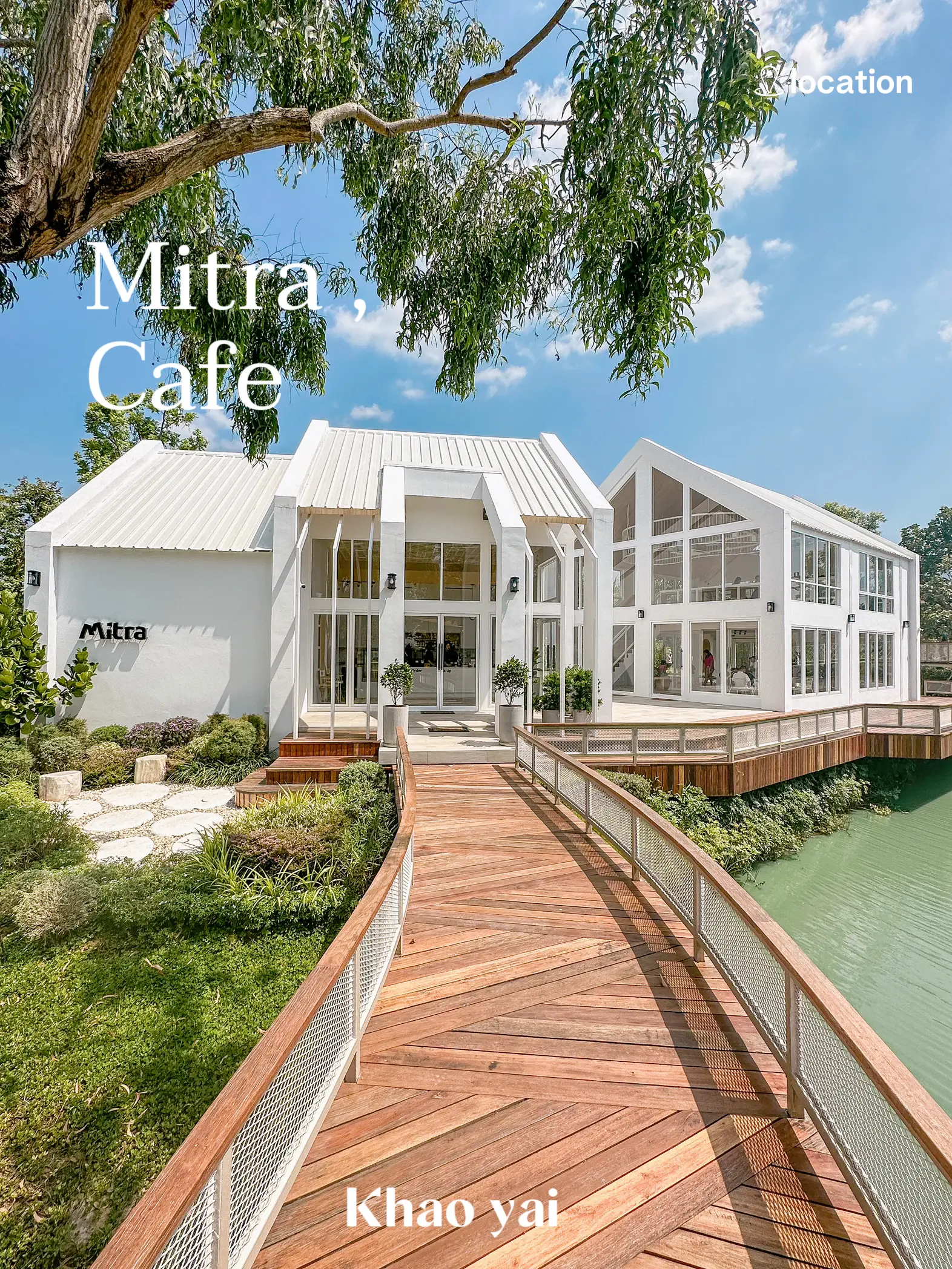 Mitra.cafe คาเฟ่สีขาว บรรยากาศใกล้ชิดติดธรรรมชาติ | แกลเลอรีที่โพสต์โดย ...