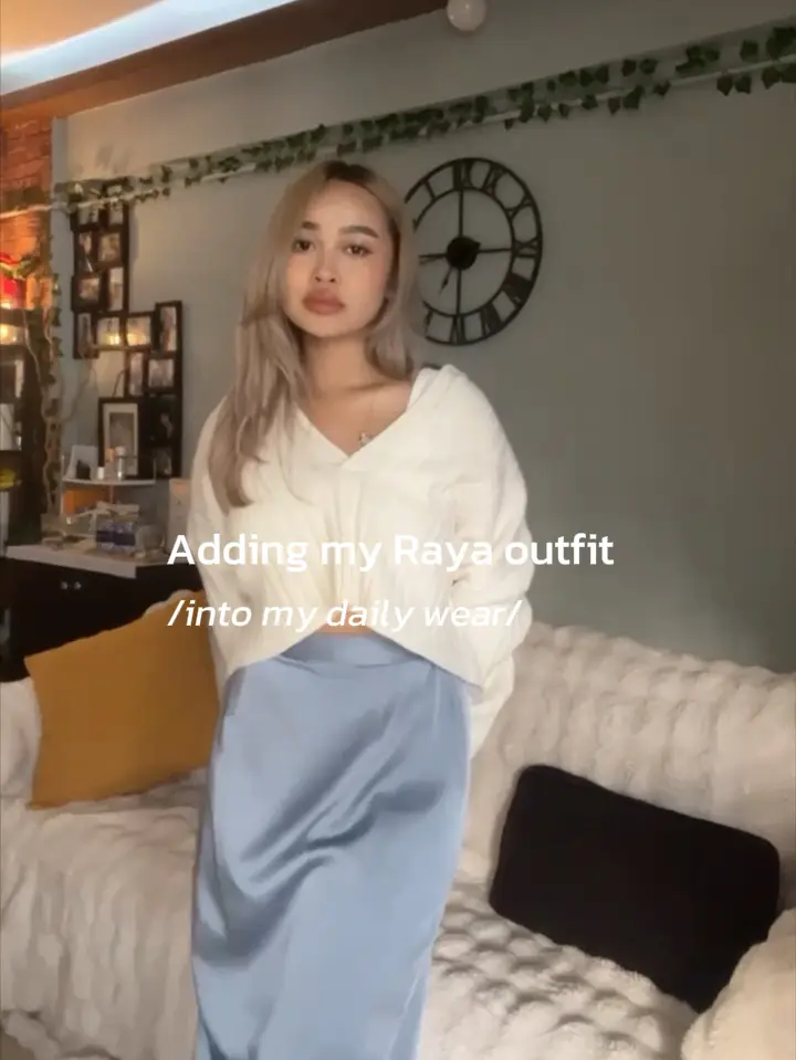 Finding ways to keep my raya outfit 💙 | วิดีโอที่เผยแพร่โดย Ana Erica ...