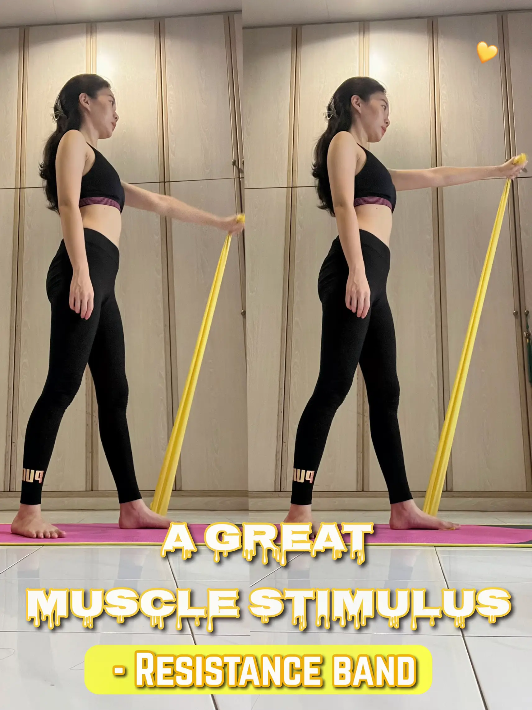 A great muscle stimulus - Resistance band | Galeri disiarkan oleh ...