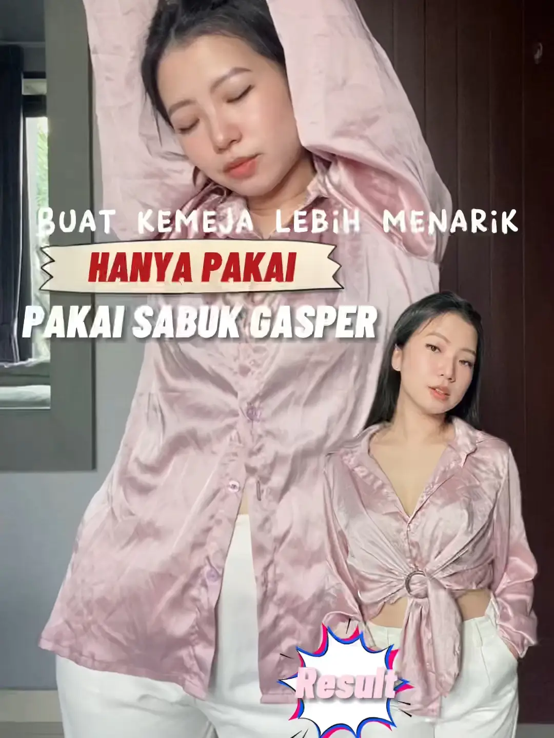 KEMEJA + GASPER JADI APA YA? | Video dipublikasikan oleh jessicarsl | Lemon8