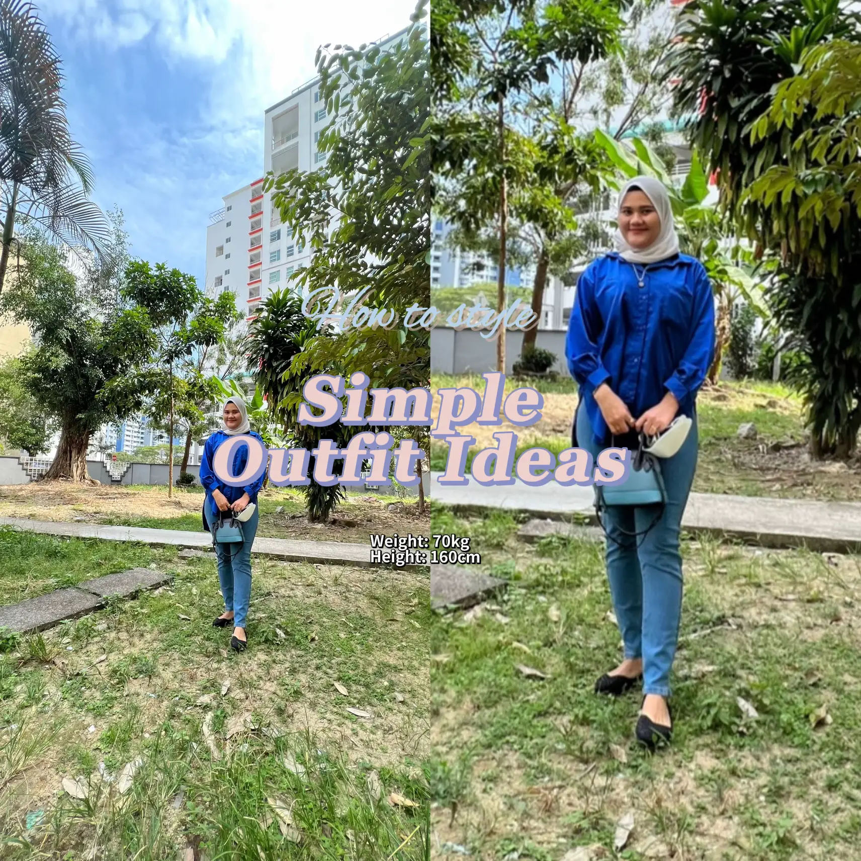 How to style basic outfit ideas💙 | แกลเลอรีที่โพสต์โดย Fadhila Saragih | Lemon8