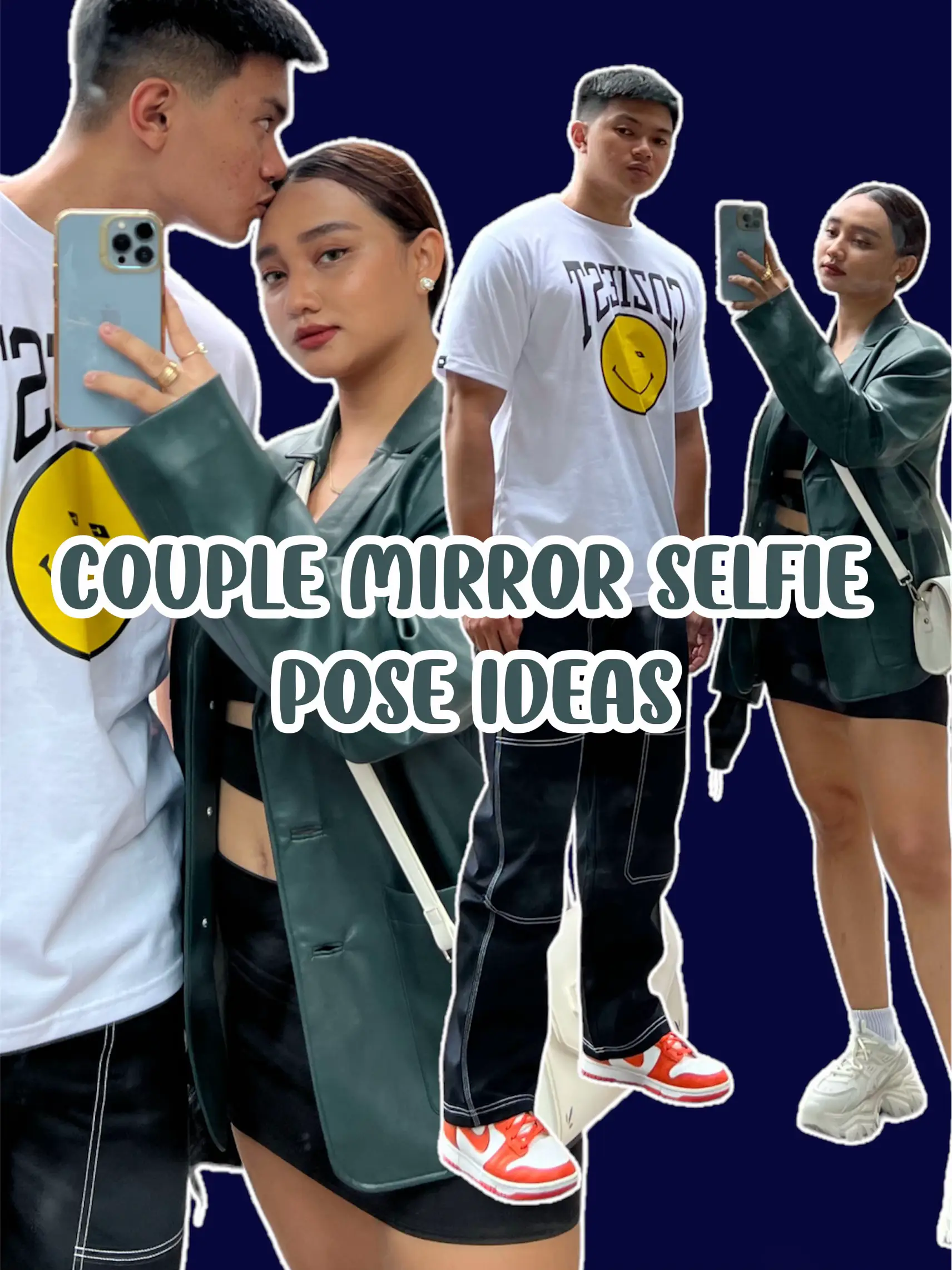 Couple Mirror Selfie Pose Ideas | Gallery posted by Kyrahshane | Lemon8
