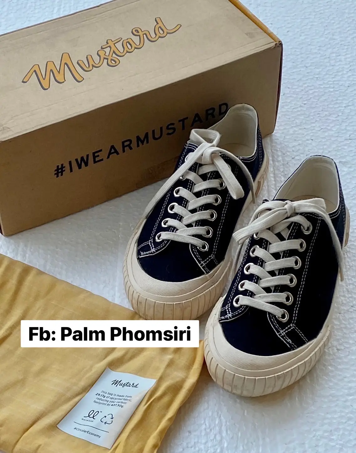 ส่อต่อรองเท้า mustard snacker | แกลเลอรีที่โพสต์โดย PHOMSIRI . | Lemon8