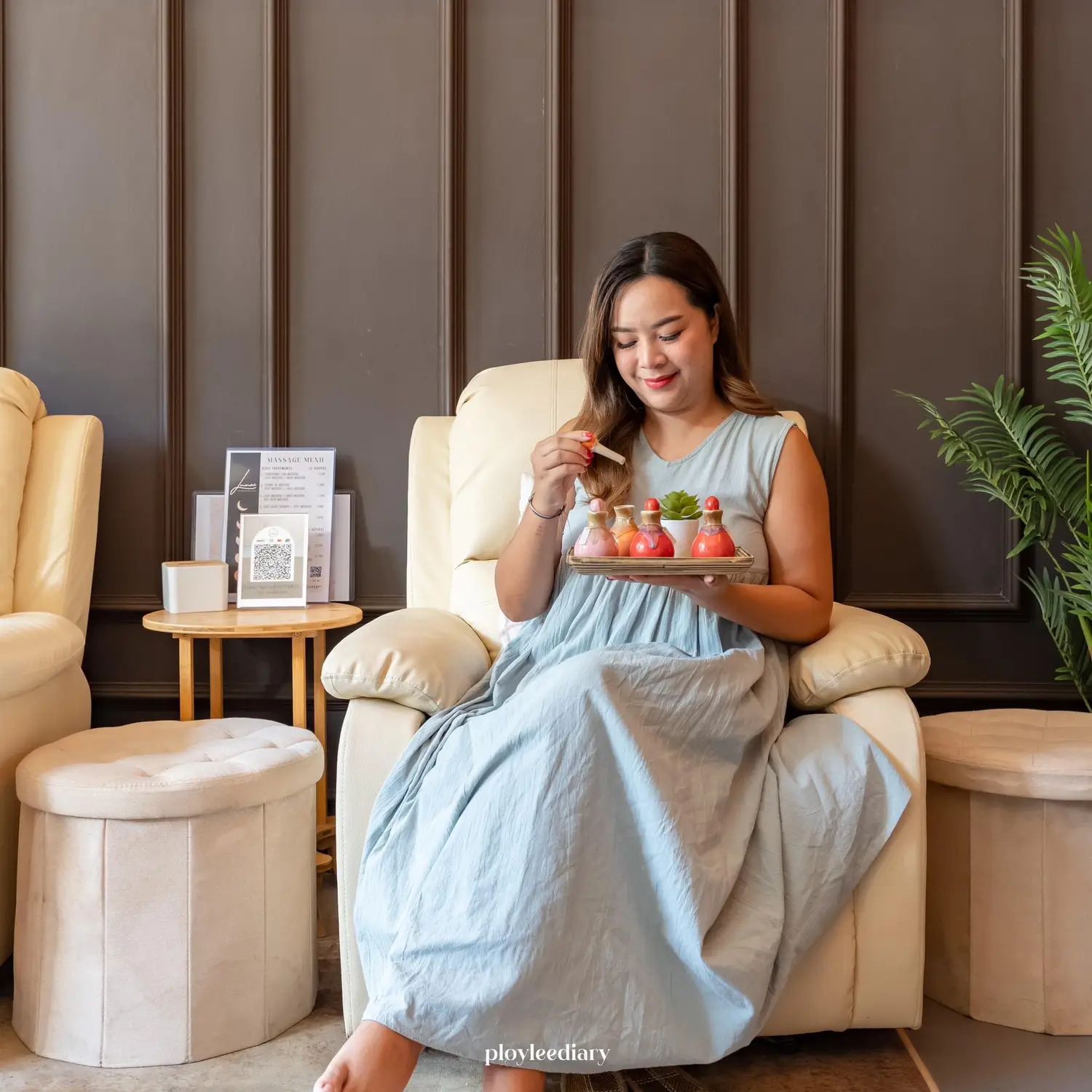 นวดหัวสไตล์อินเดีย พร้อมซาลอนสวยฉ่ำ | แกลเลอรีที่โพสต์โดย Ploylee Diary | Lemon8