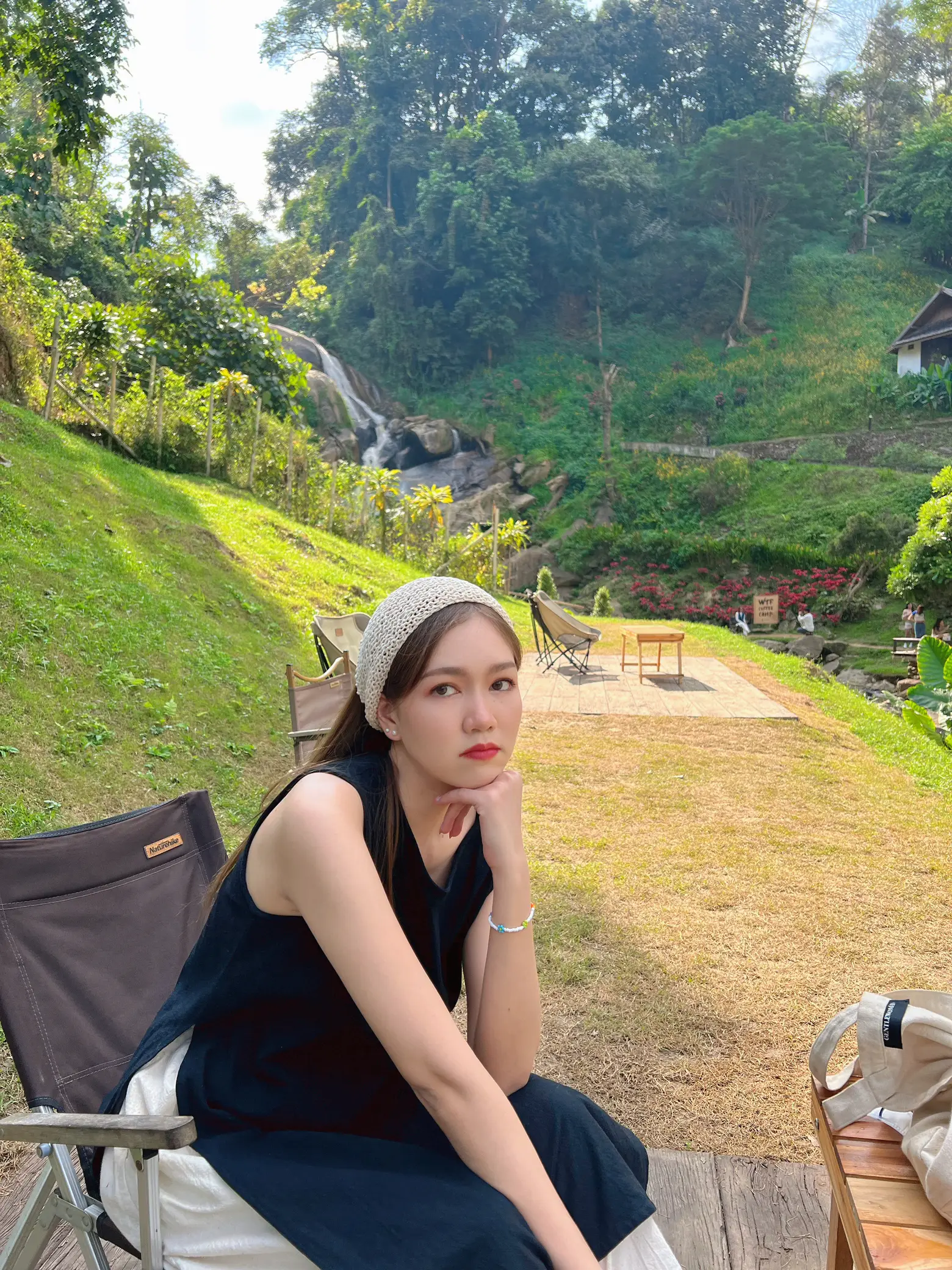 เช็คอินคาเฟ่ WTF Coffee Camp นั่งชิลๆ ริมน้ำตก @ เชียงใหม่⛺️ | แกลเลอรี ...
