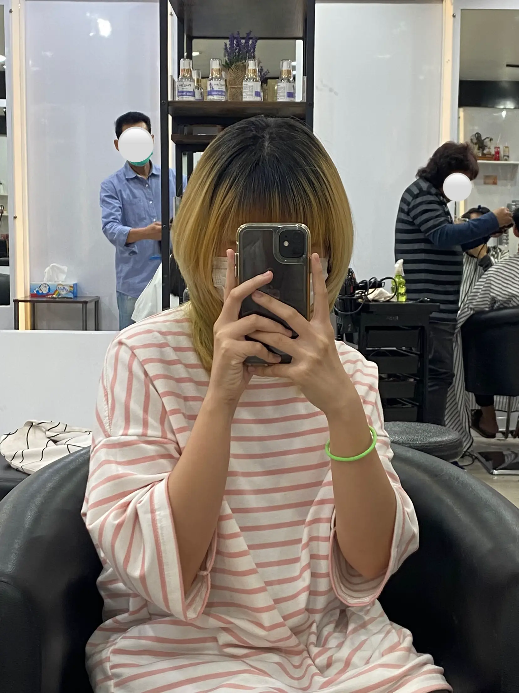 ♡ พาไปตัด wolf cut 280฿ @MBK ♡ | แกลเลอรีที่โพสต์โดย weerawan 𓂃 | Lemon8