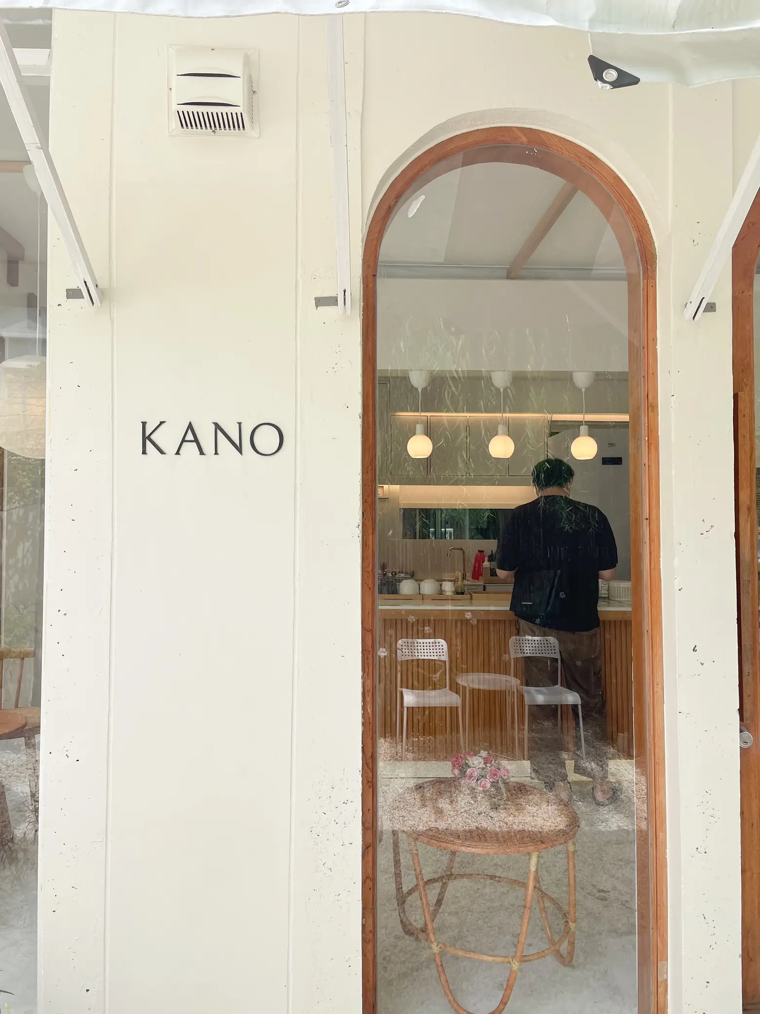 kano_coffee คาเฟ่พระราม5 🪑🎧🤍 | แกลเลอรีที่โพสต์โดย 포이 Ploy 🎧💗 | Lemon8