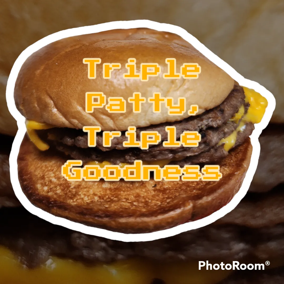 Triple CheeseBurger!!! | Gallery posted by tenthmouth | Lemon8