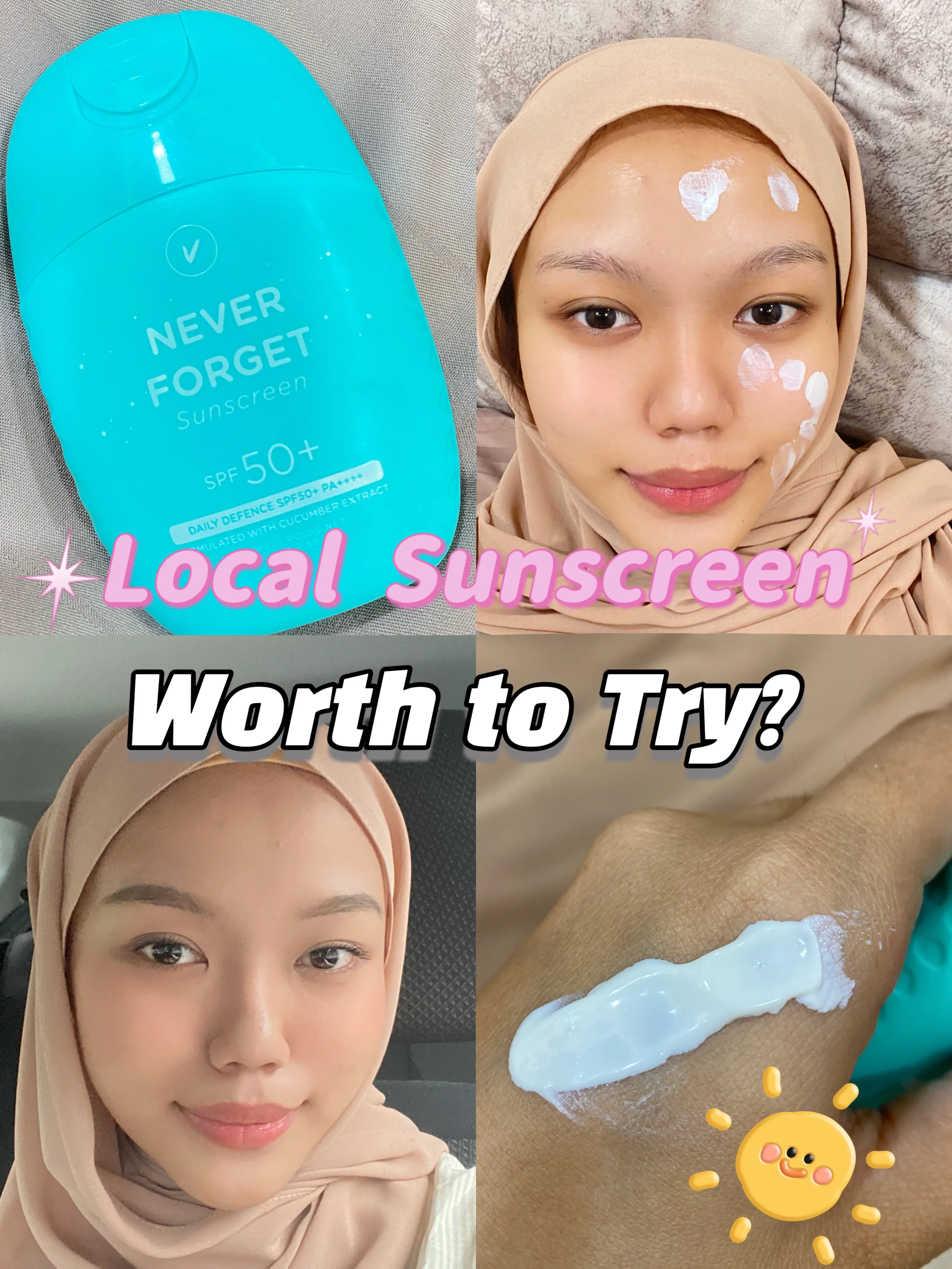 Local Sunscreen | Worth To Try? 🌞 | Galeri disiarkan oleh Raudhah Malik ...