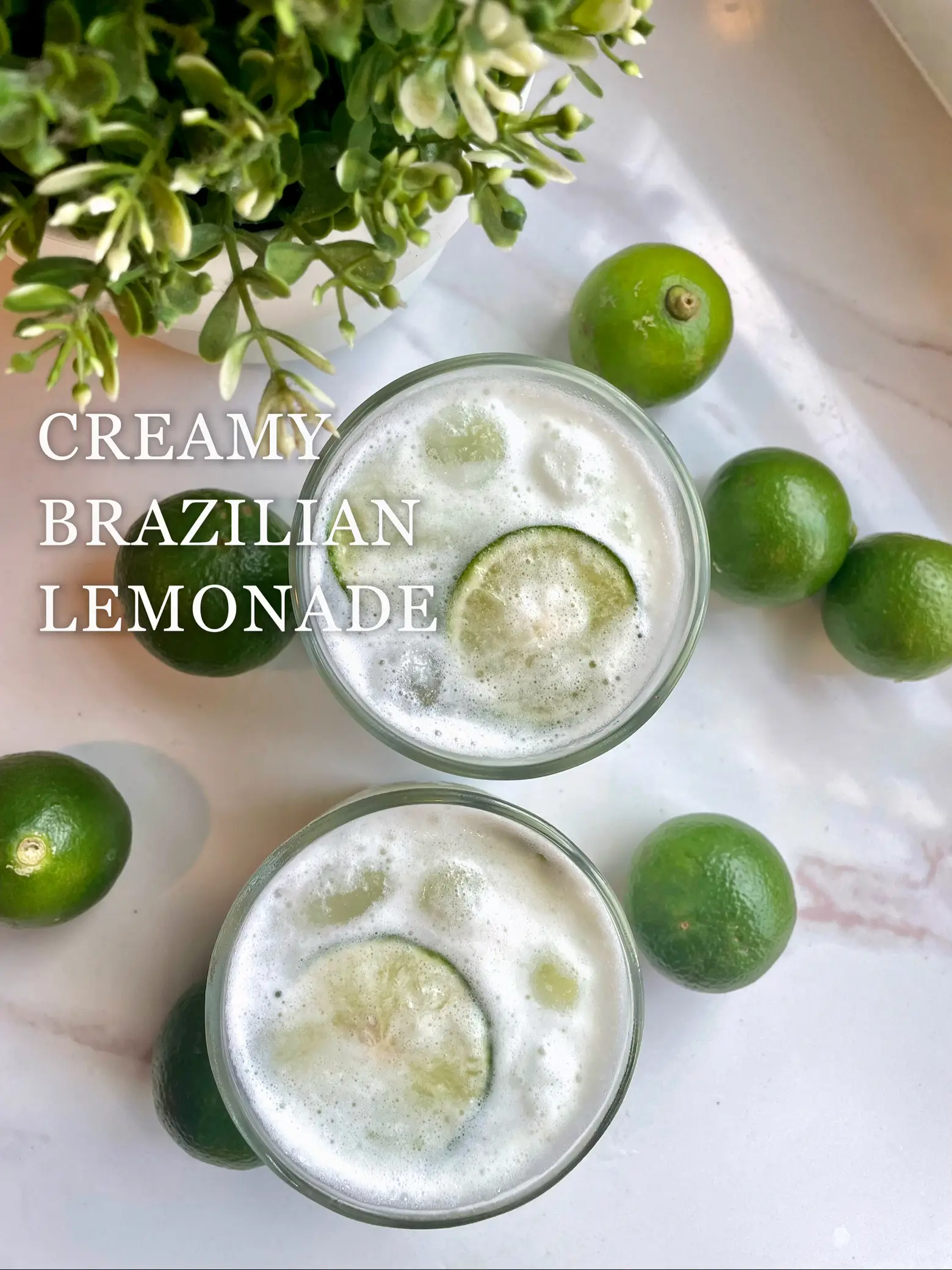 Creamy brazilian lemonade for berbuka! | Video diterbitkan oleh Masakwithmeen | Lemon8