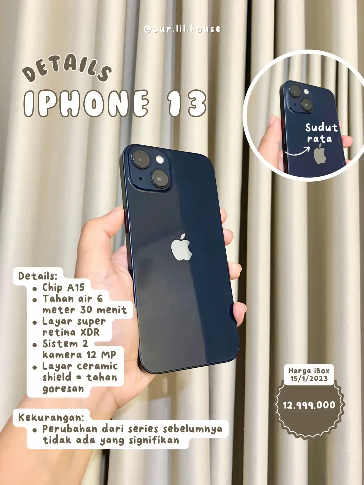 BATTLE IPHONE 11, 12, 13. LEBIH WORTH IT YG MANA?🧡 | Galeri diposting oleh our.lil.house | Lemon8
