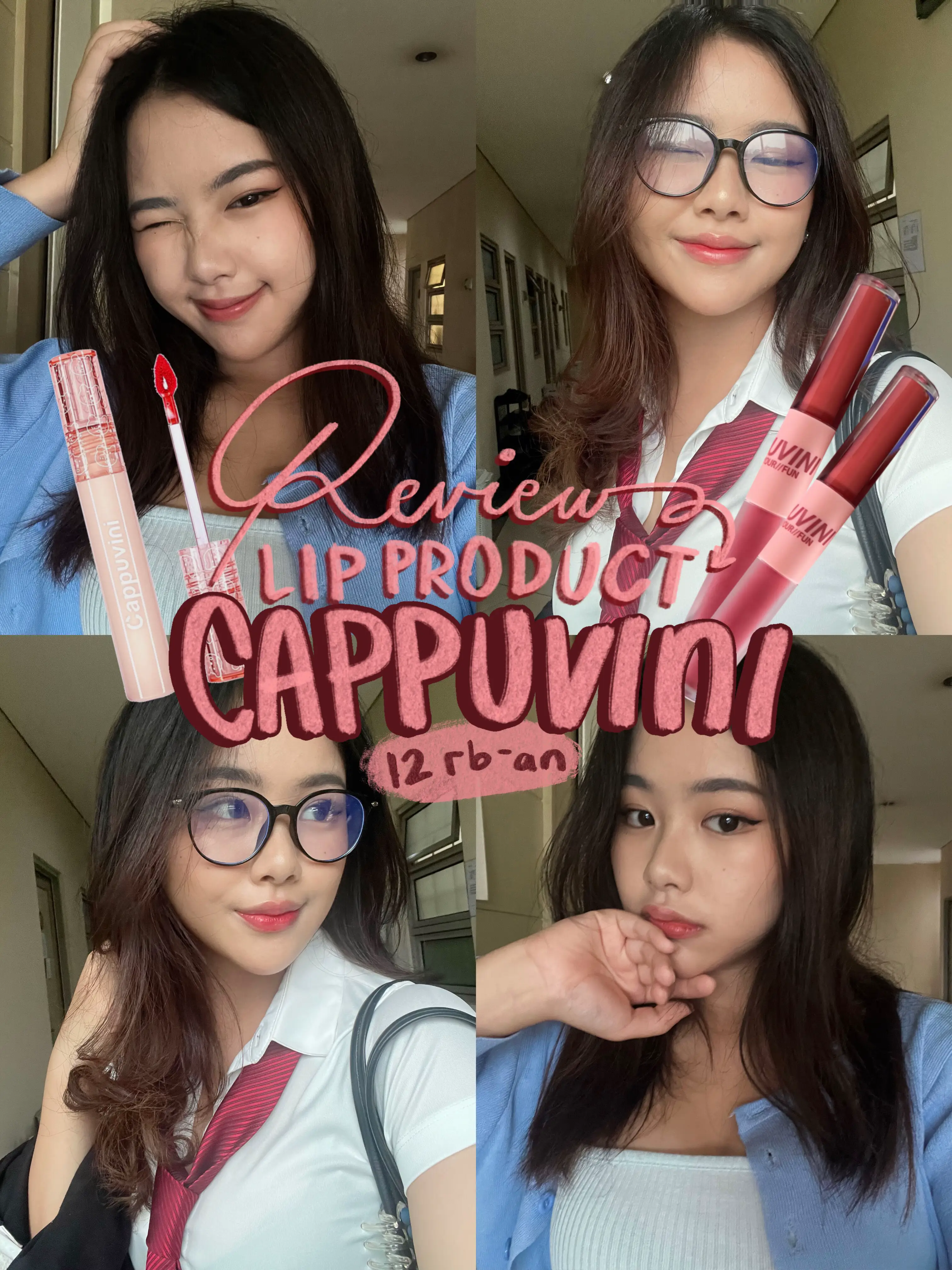 CAPPUVINI Lip Product 12 RIBUAN!?💄💸 | Galeri diposting oleh thefoola | Lemon8