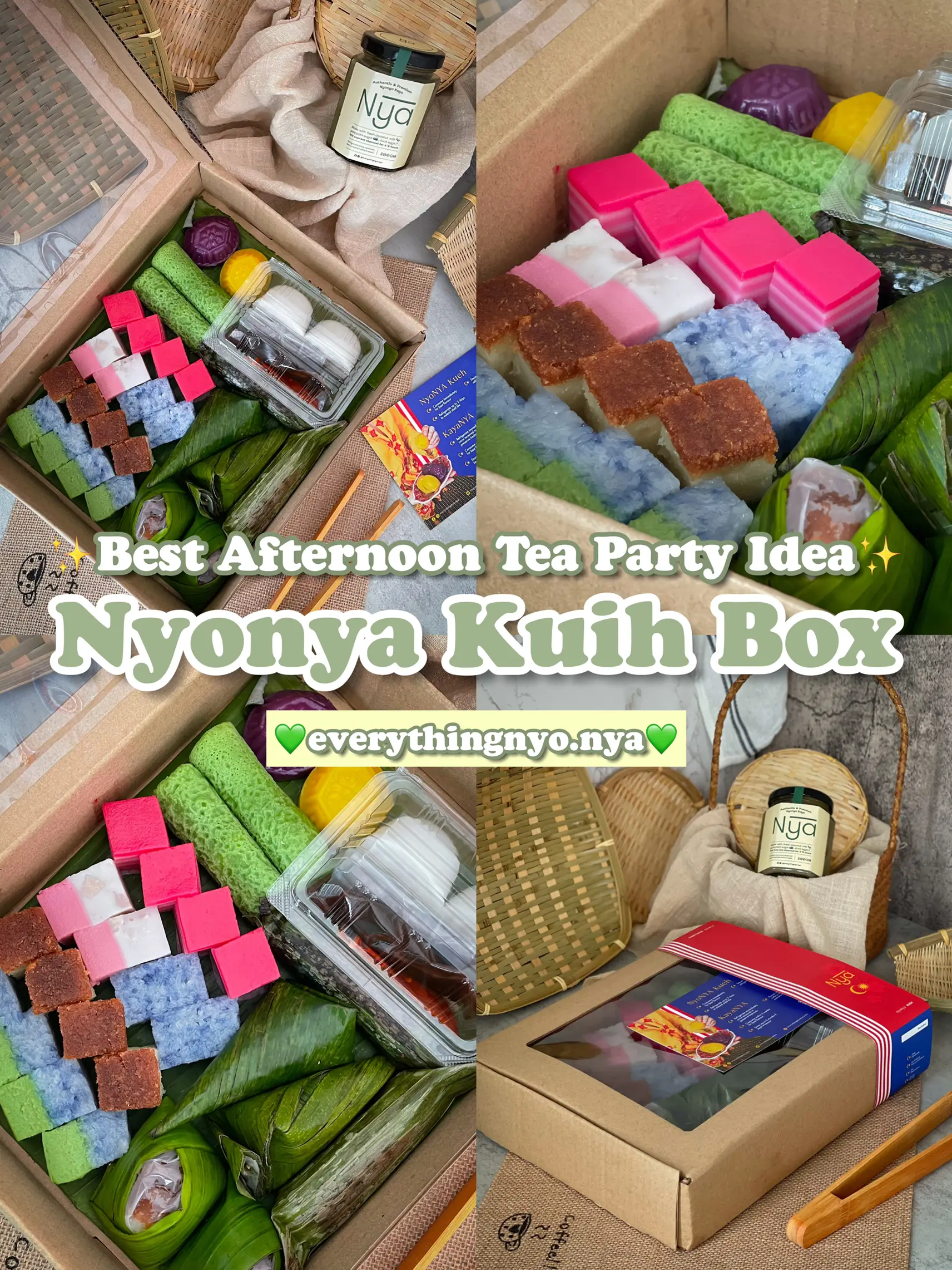 🇲🇾 Party Desserts Box | Pretty & Sedap Kuih Set 💖 | Galeri disiarkan ...