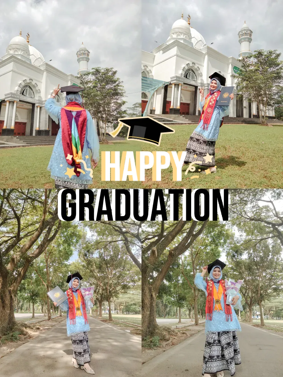 OOTD Graduation Day Check!!!🎓 | Galeri diposting oleh NARA | Lemon8