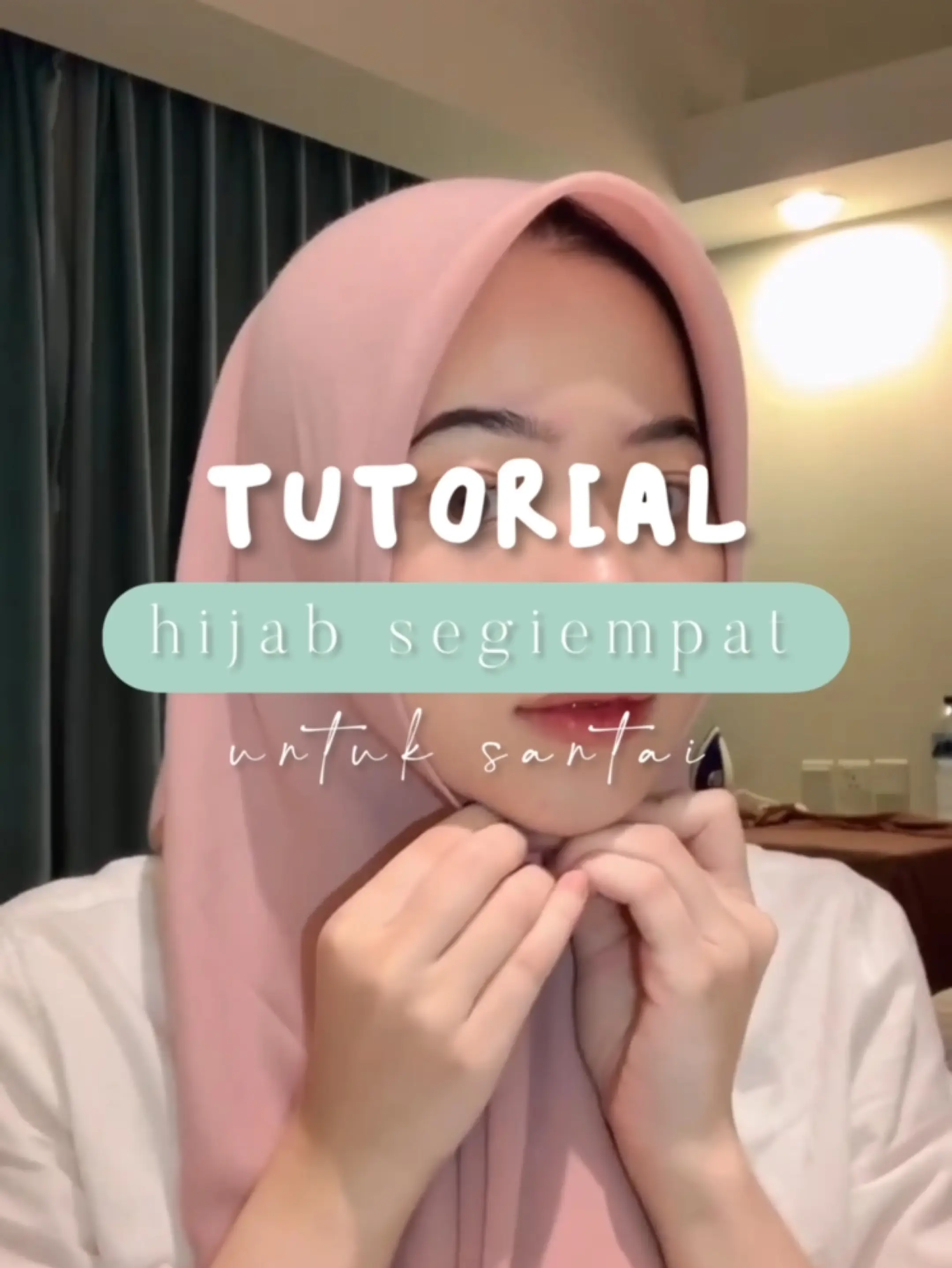 Tutorial Hijab Segiempat Video Dipublikasikan Oleh Zalfalifaa Lemon8