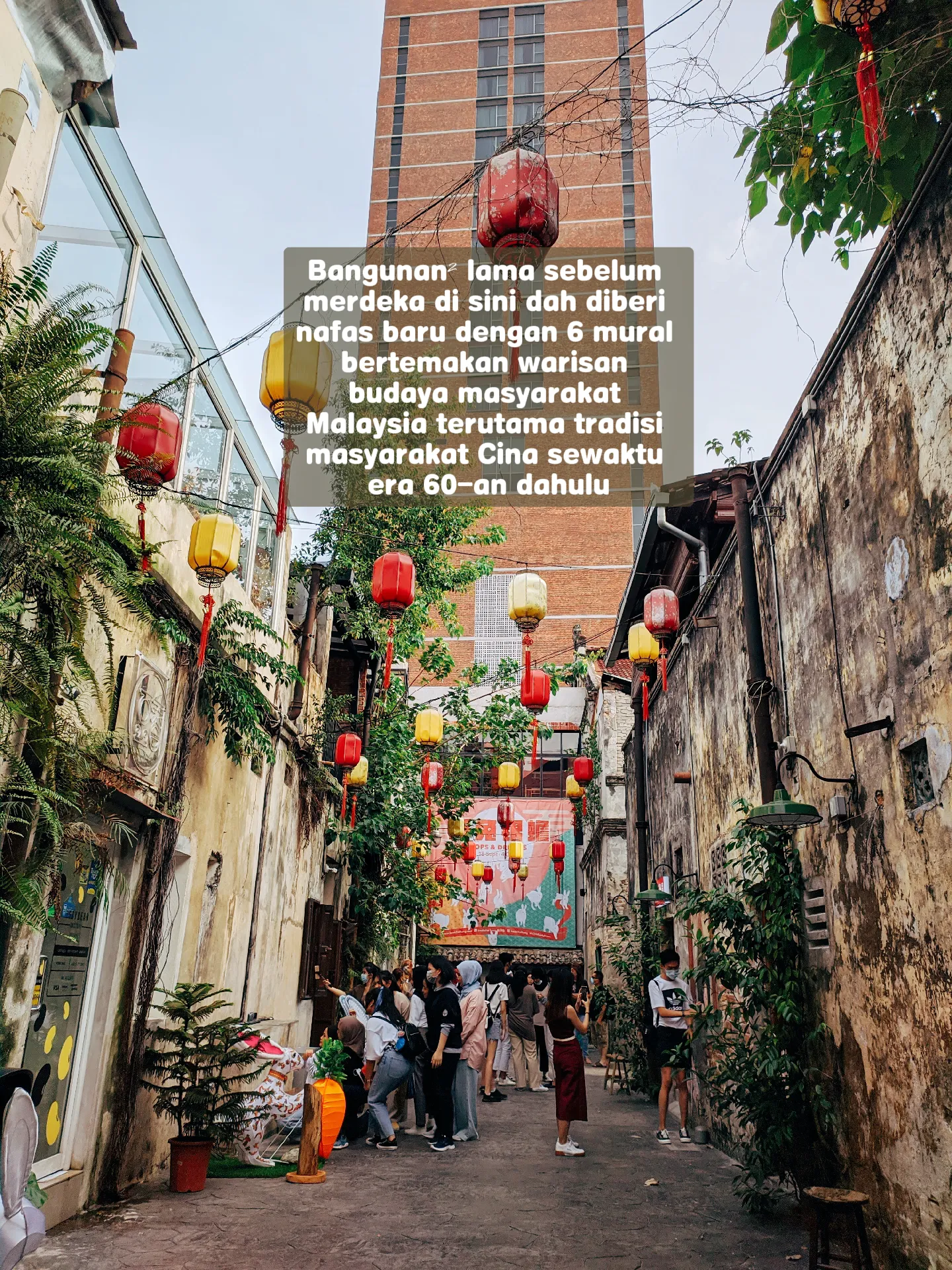 Kwai Chai Hong - 'Lorong Hantu' Instaworthy di KL | Galeri disiarkan oleh Hazwan Hafiz | Lemon8