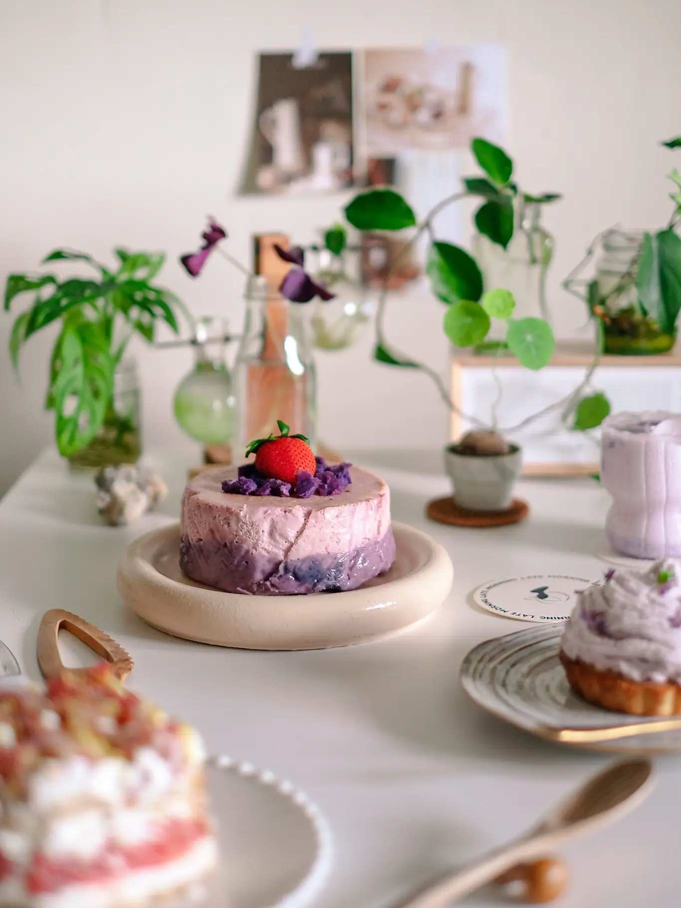 The Best Taro Cheesecake Recipe 🍠💜 | Gallery posted by Caleb’s Hideout ...