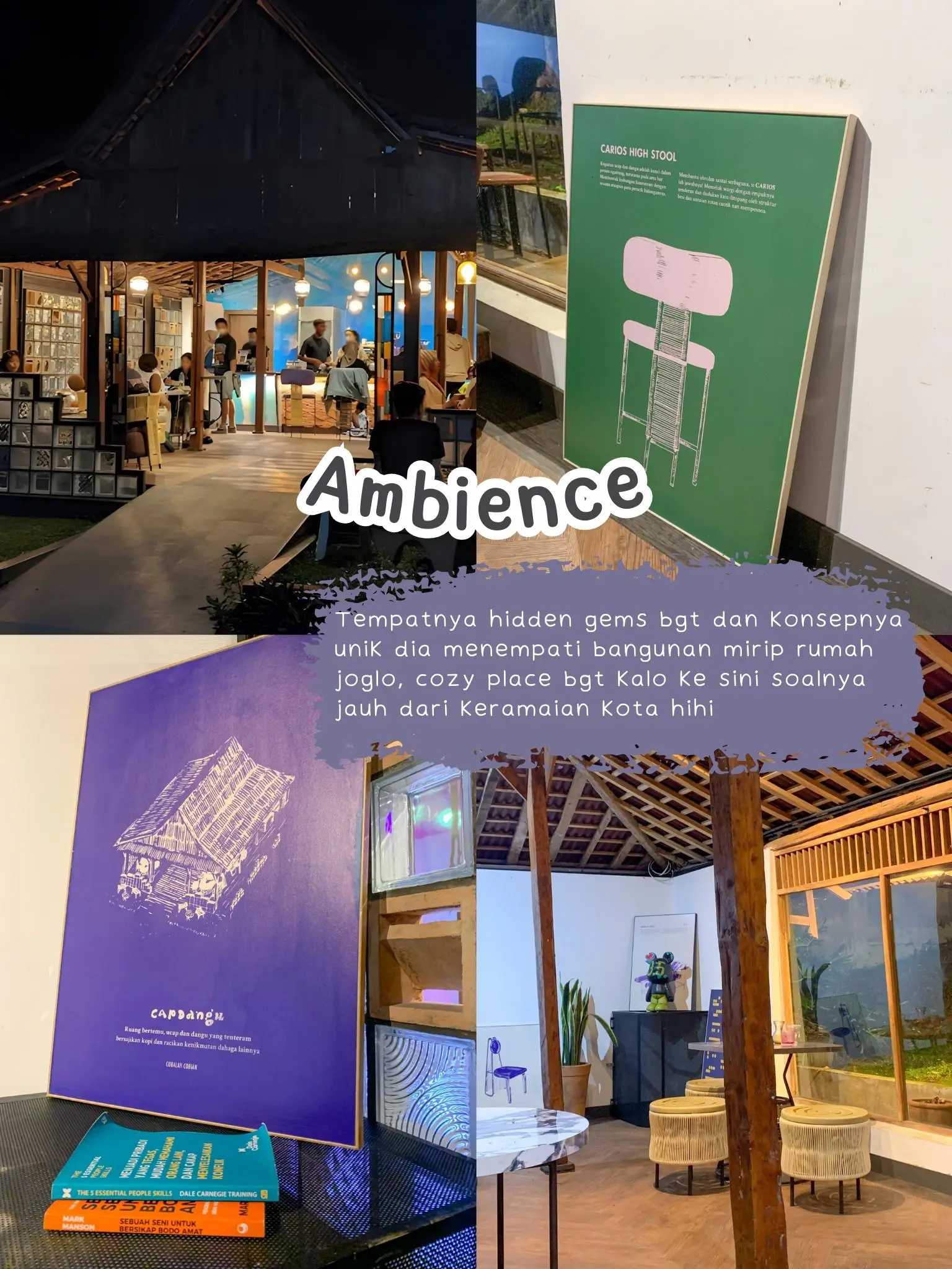 COZY PLACE ! Cafe Unik di Rumah Joglo ala Bandung | Galeri diposting ...