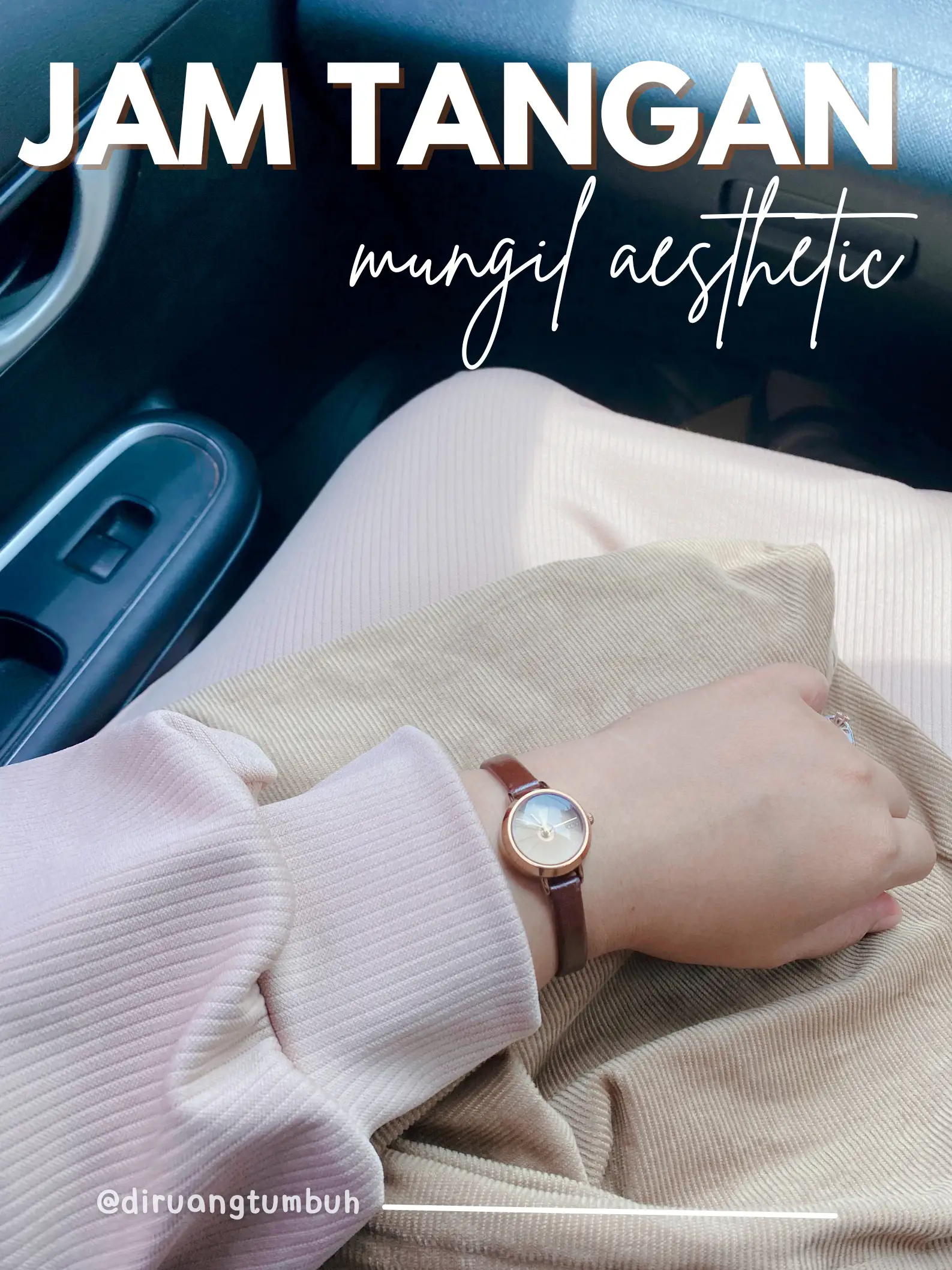 JAM TANGAN MUNGIL AESTHETIC 😍 | Galeri diposting oleh diruangtumbuh | Lemon8